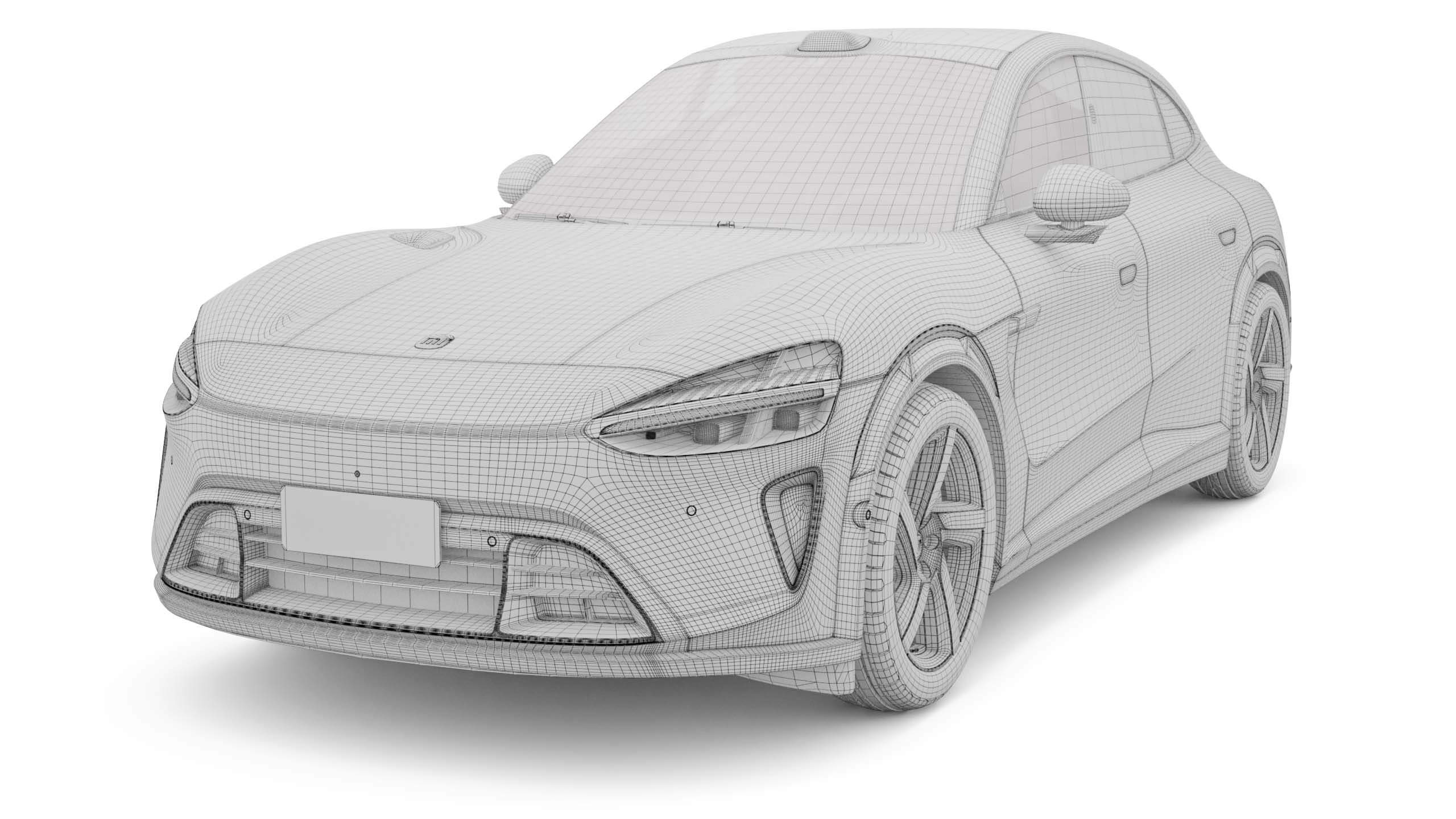 2025 Xiaomi YU7 - 3D Model by MantangCG