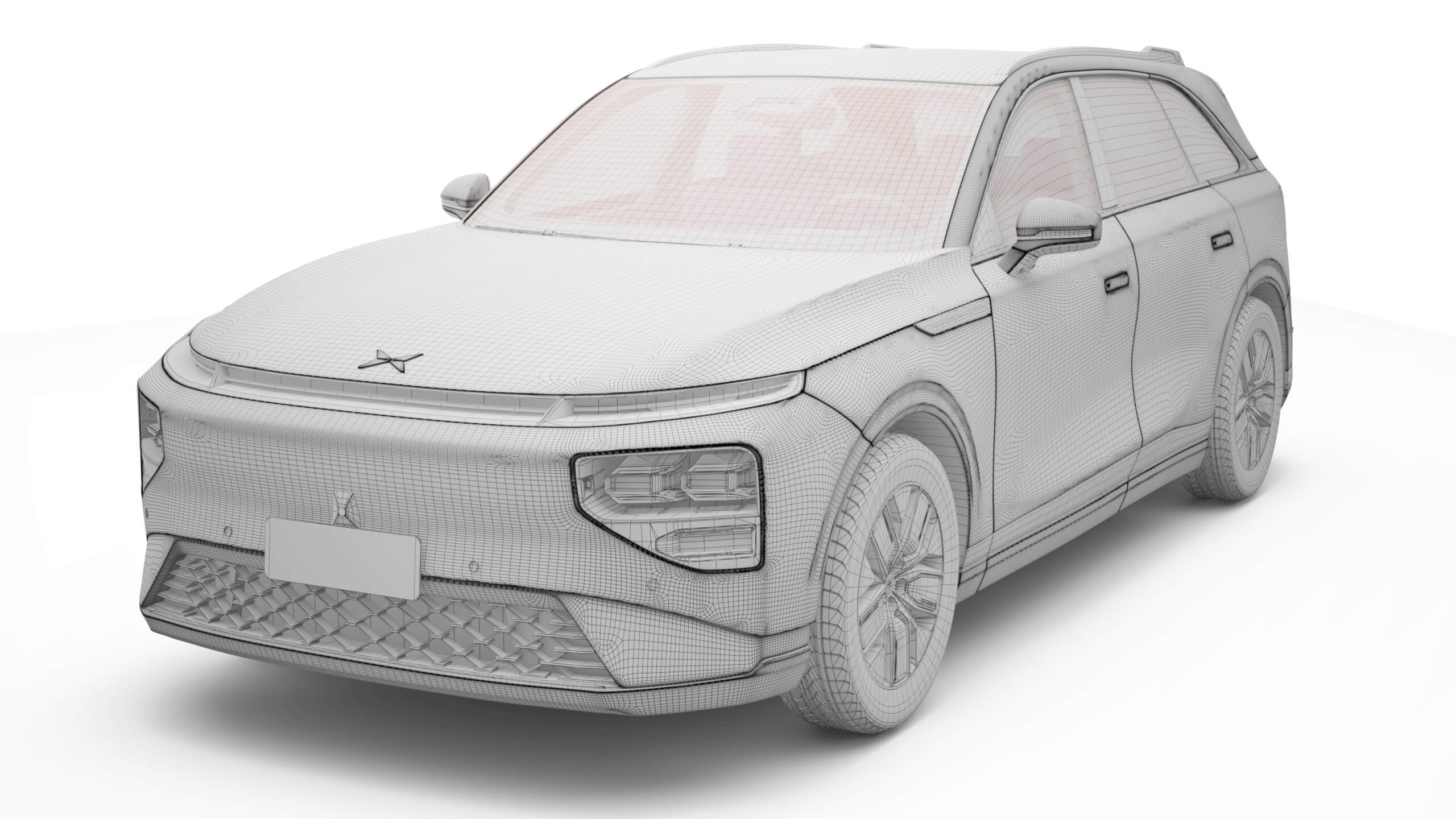 2024 Xpeng G9 - 3D Model by MantangCG