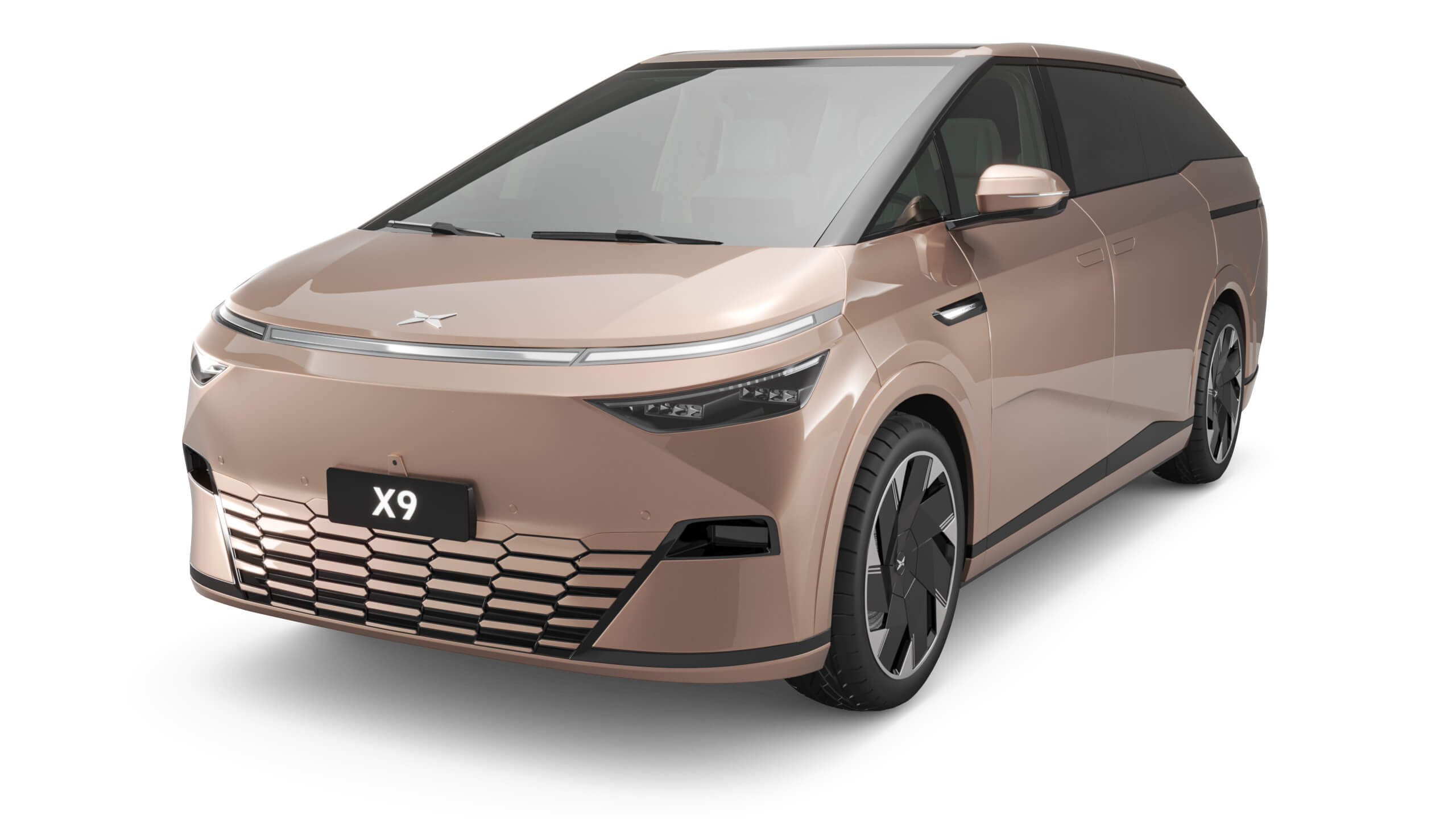 2024 Xpeng X9 With Interior - 3D Model by MantangCG