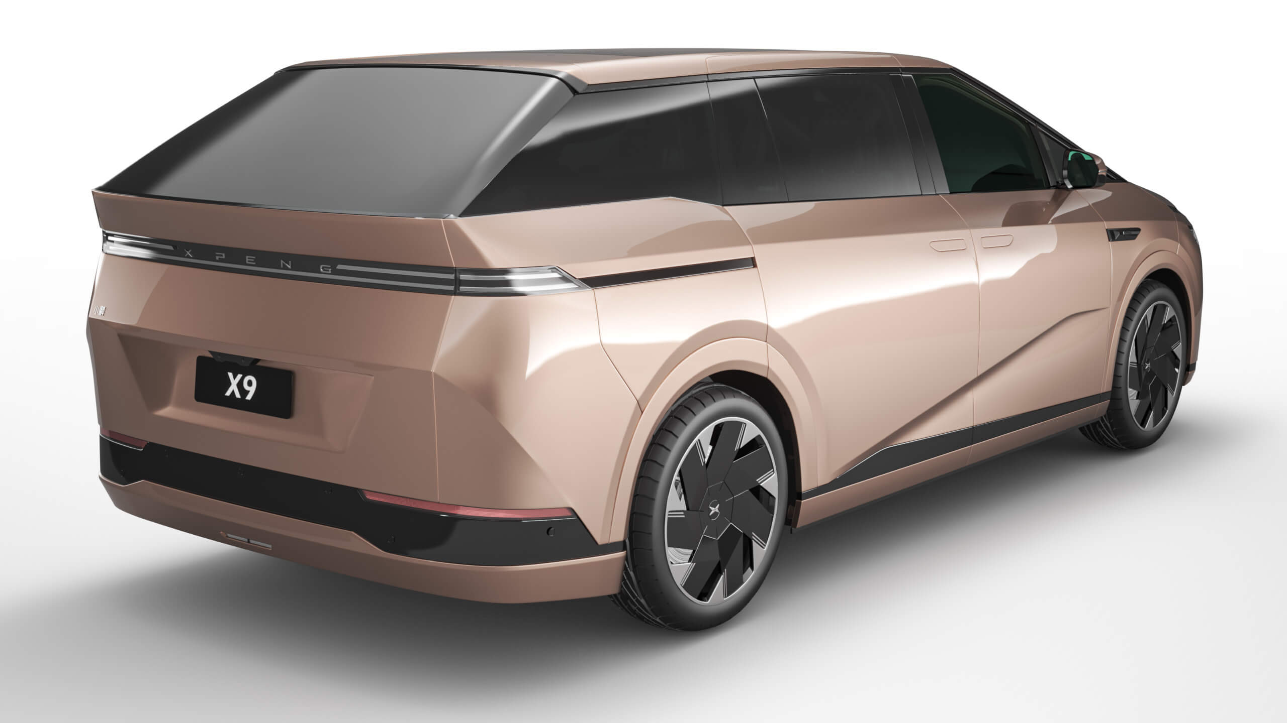 2024 Xpeng X9 With Interior - 3D Model by MantangCG