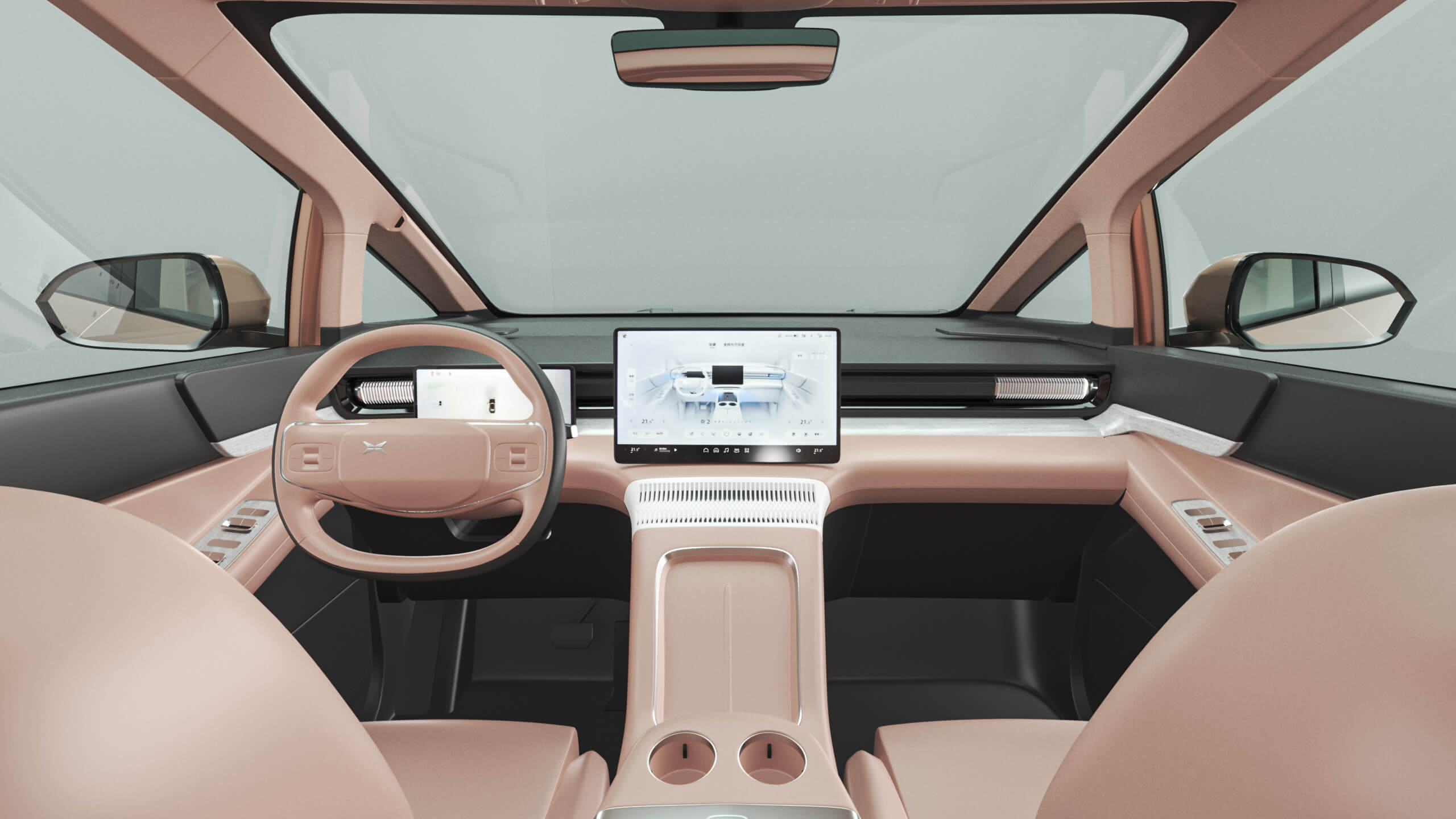 2024 Xpeng X9 With Interior - 3D Model by MantangCG