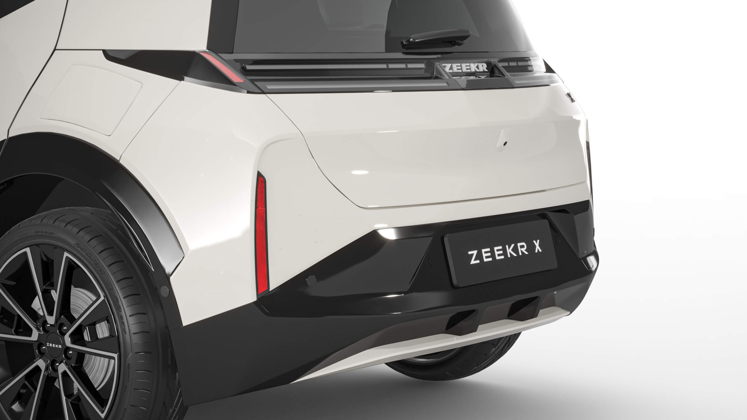 2024 Zeekr X With Interior - 3D Model by MantangCG