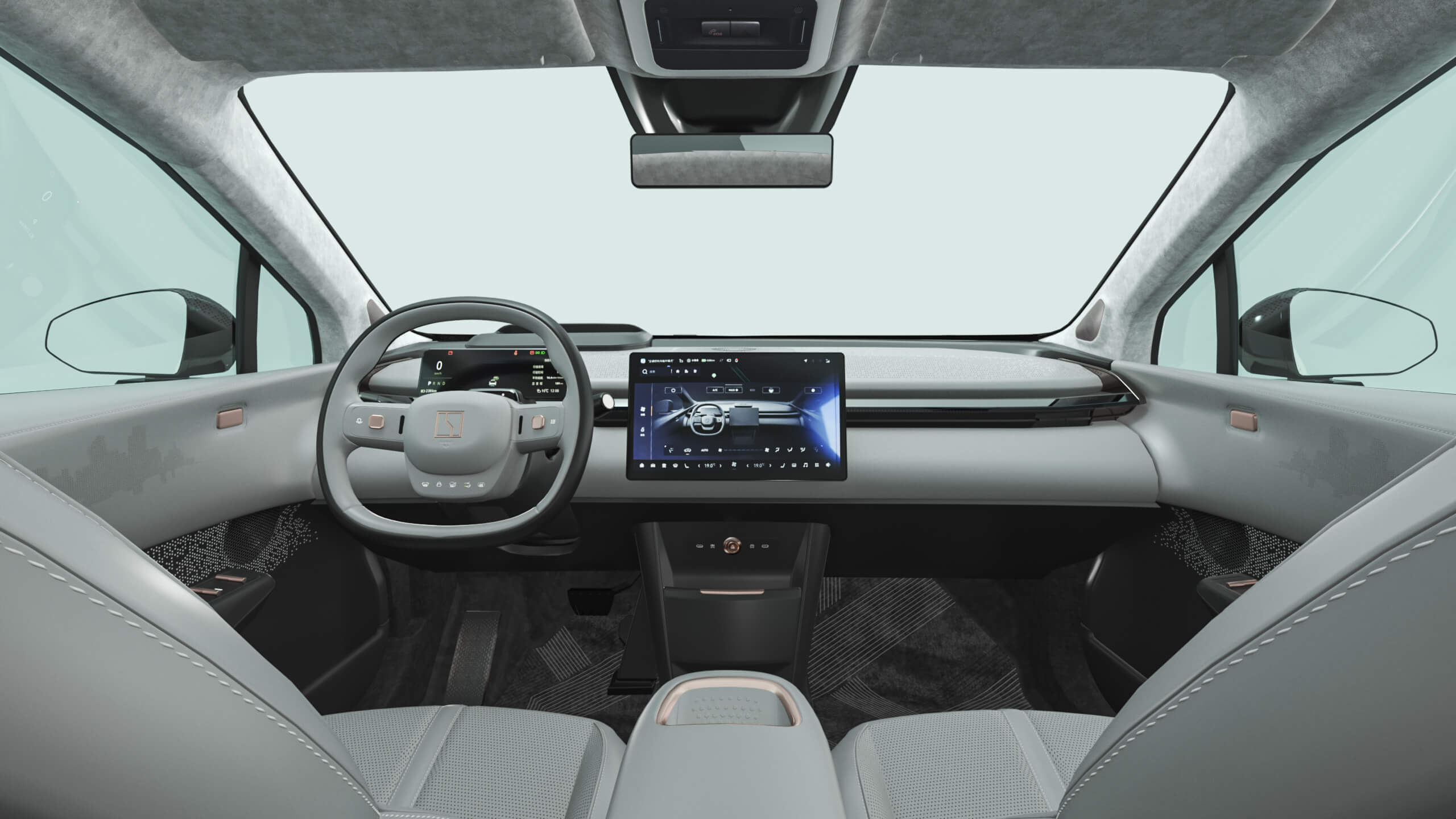 2024 Zeekr X With Interior - 3D Model by MantangCG