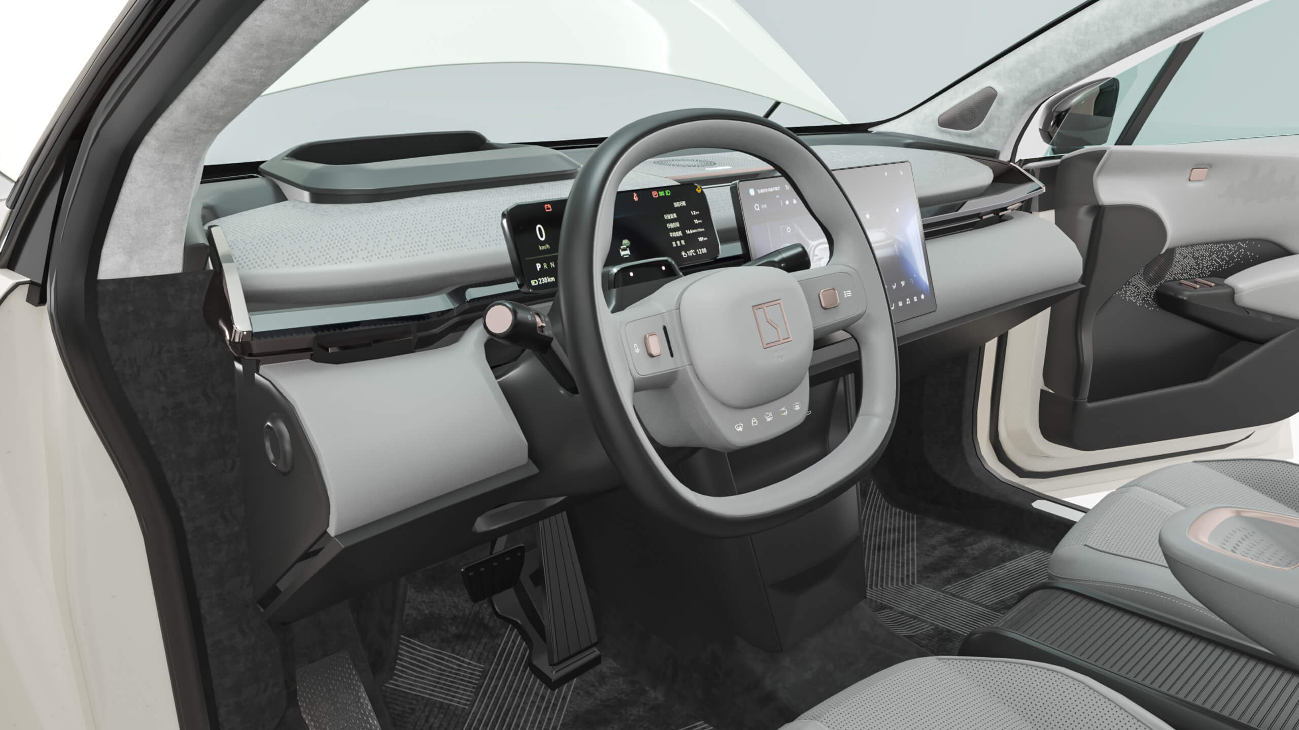 2024 Zeekr X With Interior - 3D Model by MantangCG