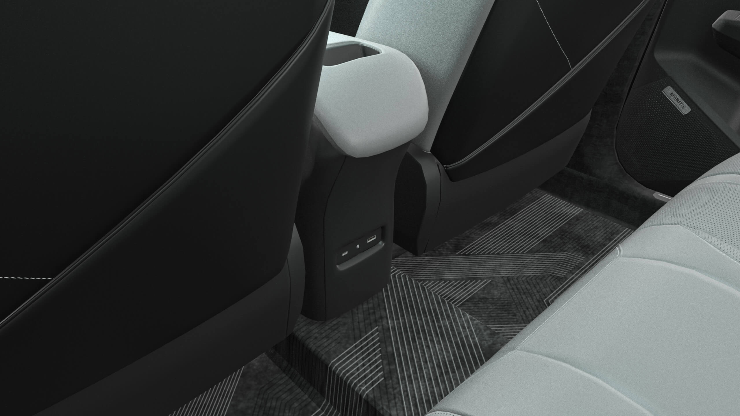 2024 Zeekr X With Interior - 3D Model by MantangCG