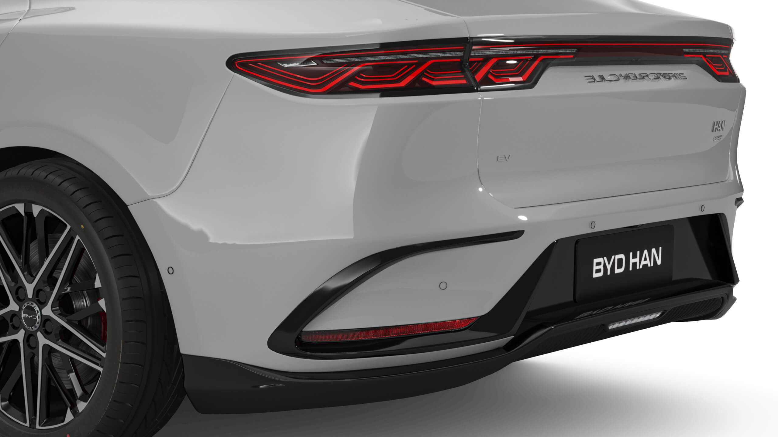 2025 BYD Han EV With Interior - 3D Model by MantangCG