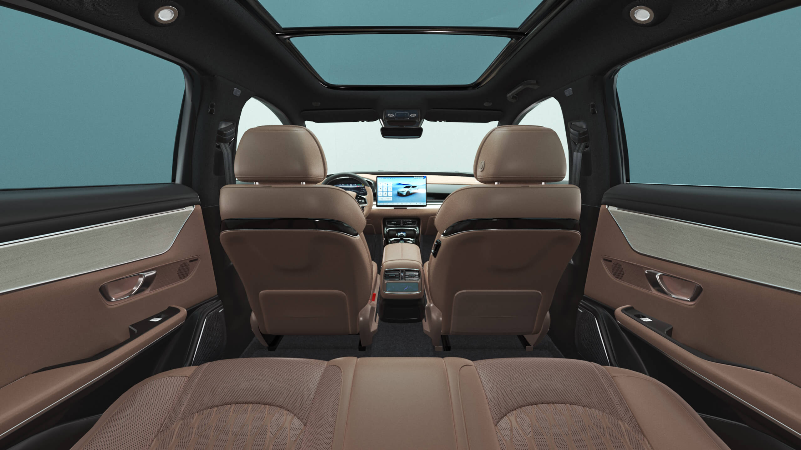 2025 BYD Han EV With Interior - 3D Model by MantangCG