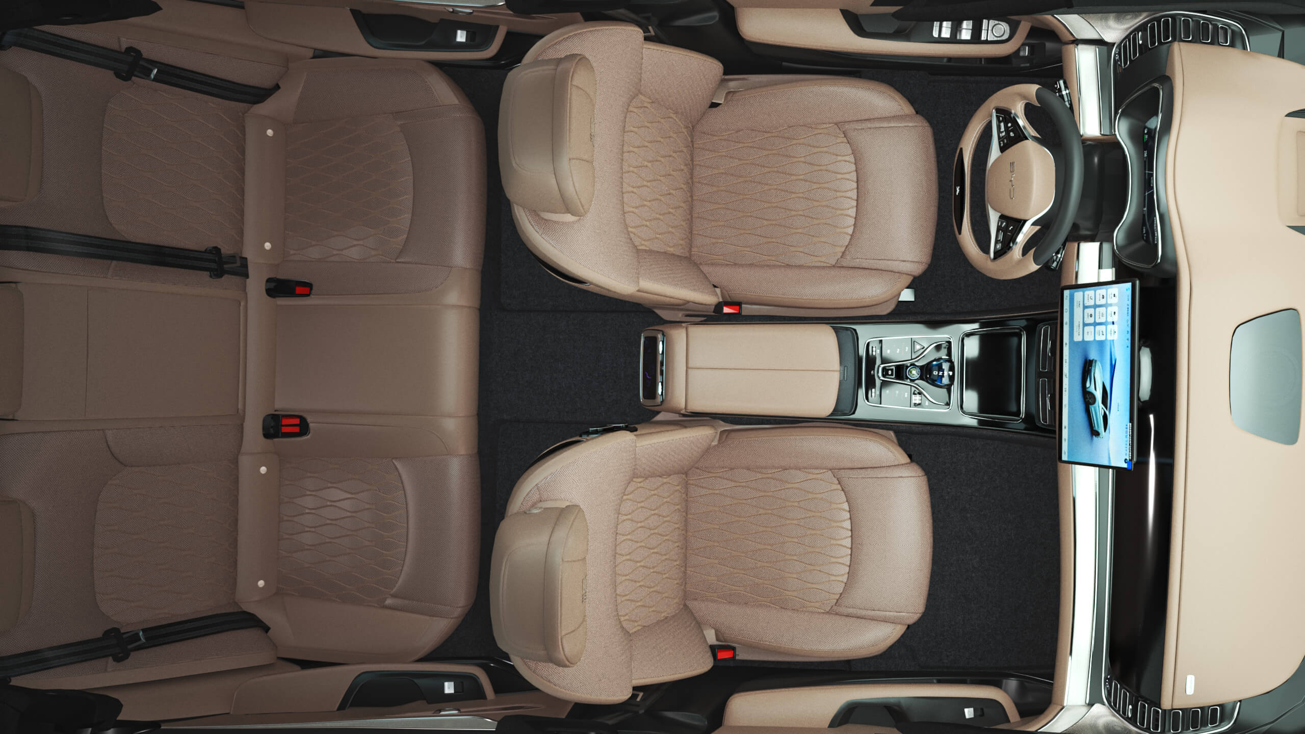 2025 BYD Han EV With Interior - 3D Model by MantangCG