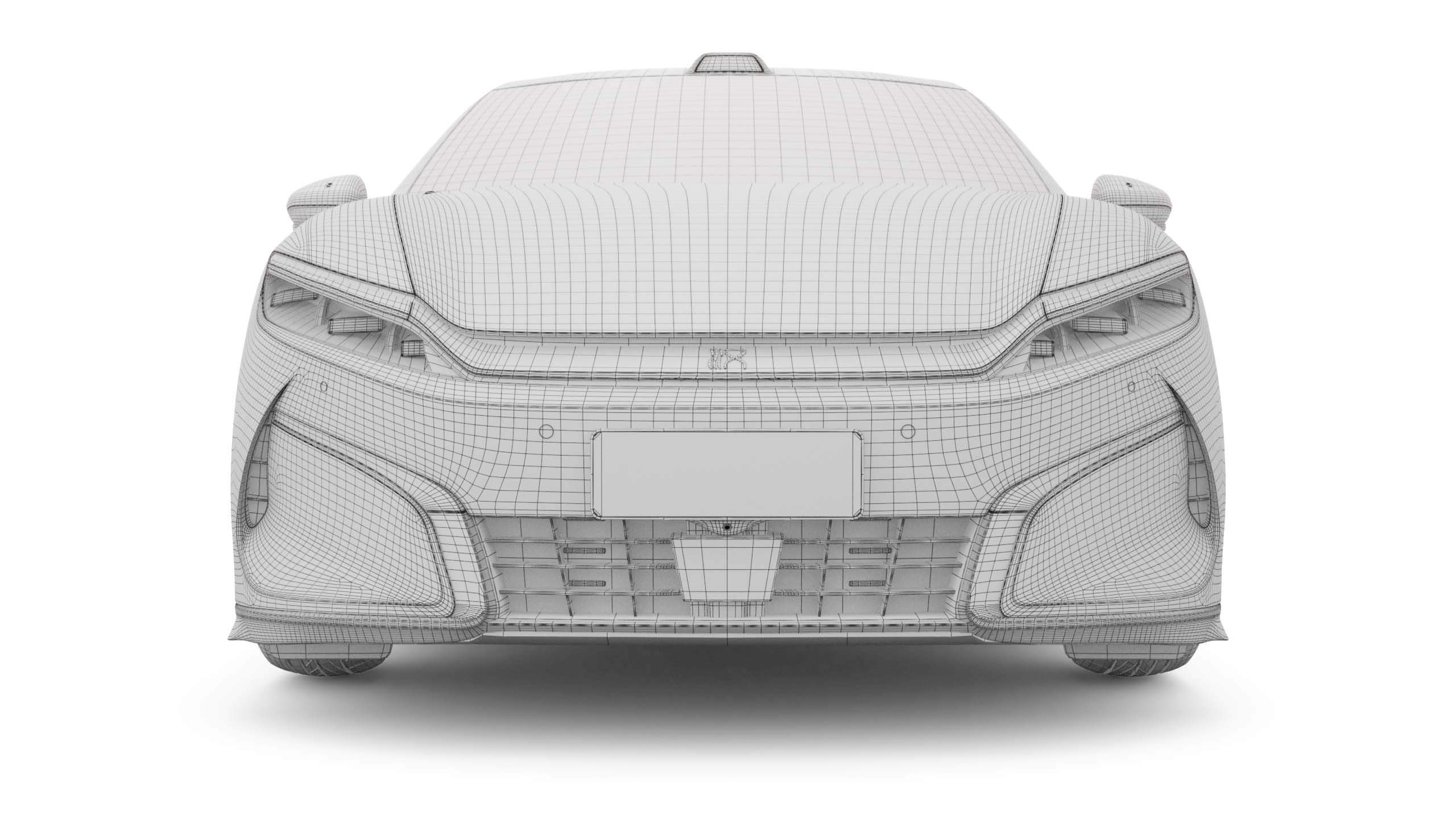 2025 BYD Han L EV - 3D Model by MantangCG