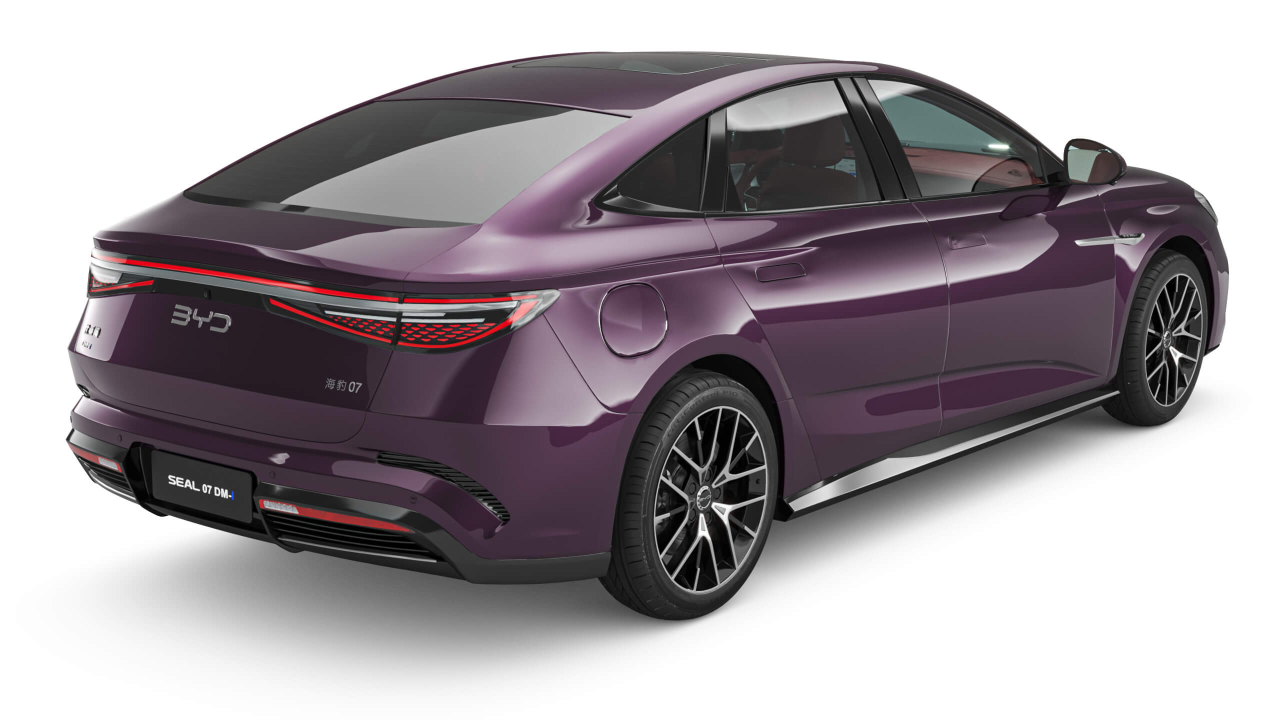 2025 BYD Seal 07 DM-I With Interior 3D Model by MantangCG