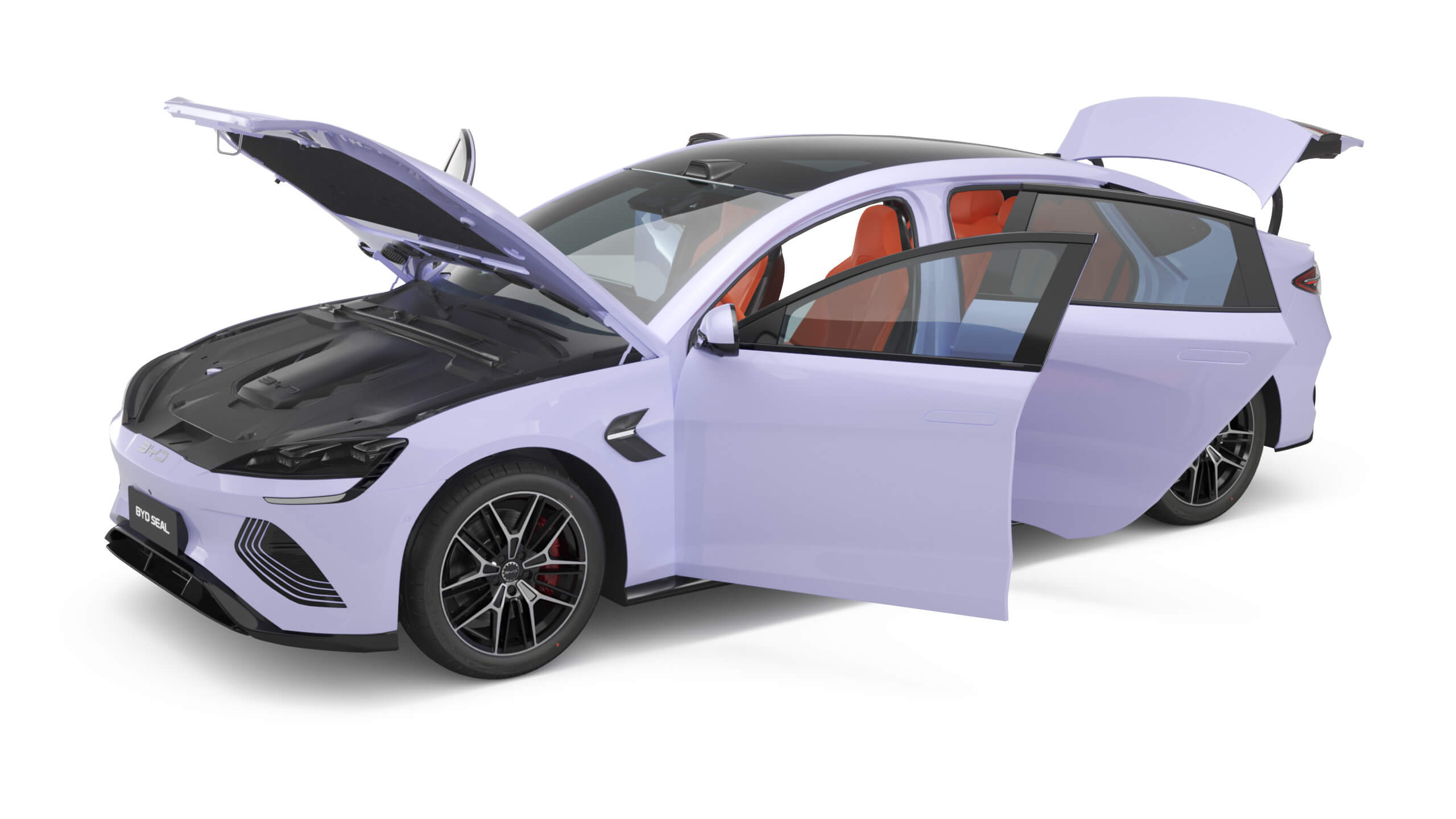 2025 BYD Seal With Interior - 3D Model by MantangCG