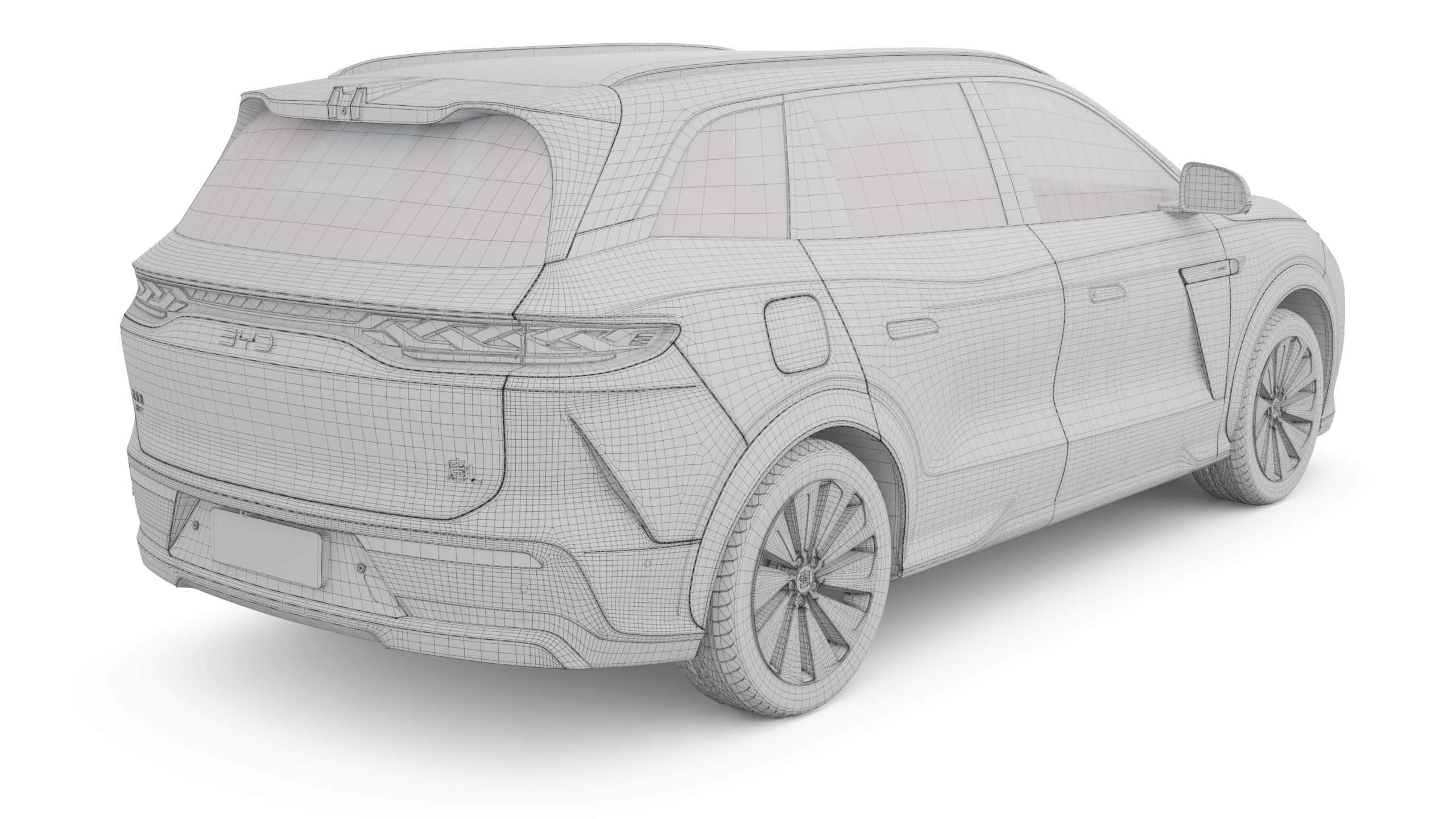 2025 BYD Tang L - 3D Model by MantangCG