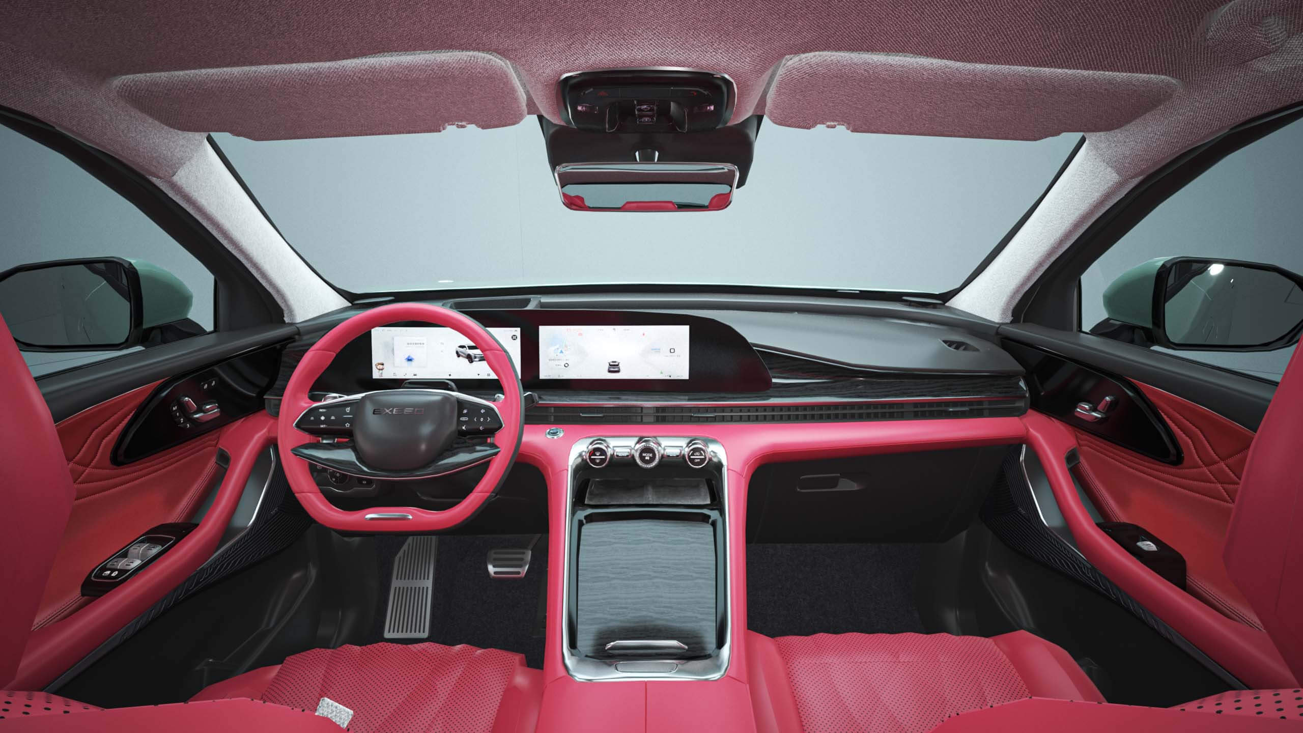 2025 Chery Exeed RX With Interior - 3D Model by MantangCG