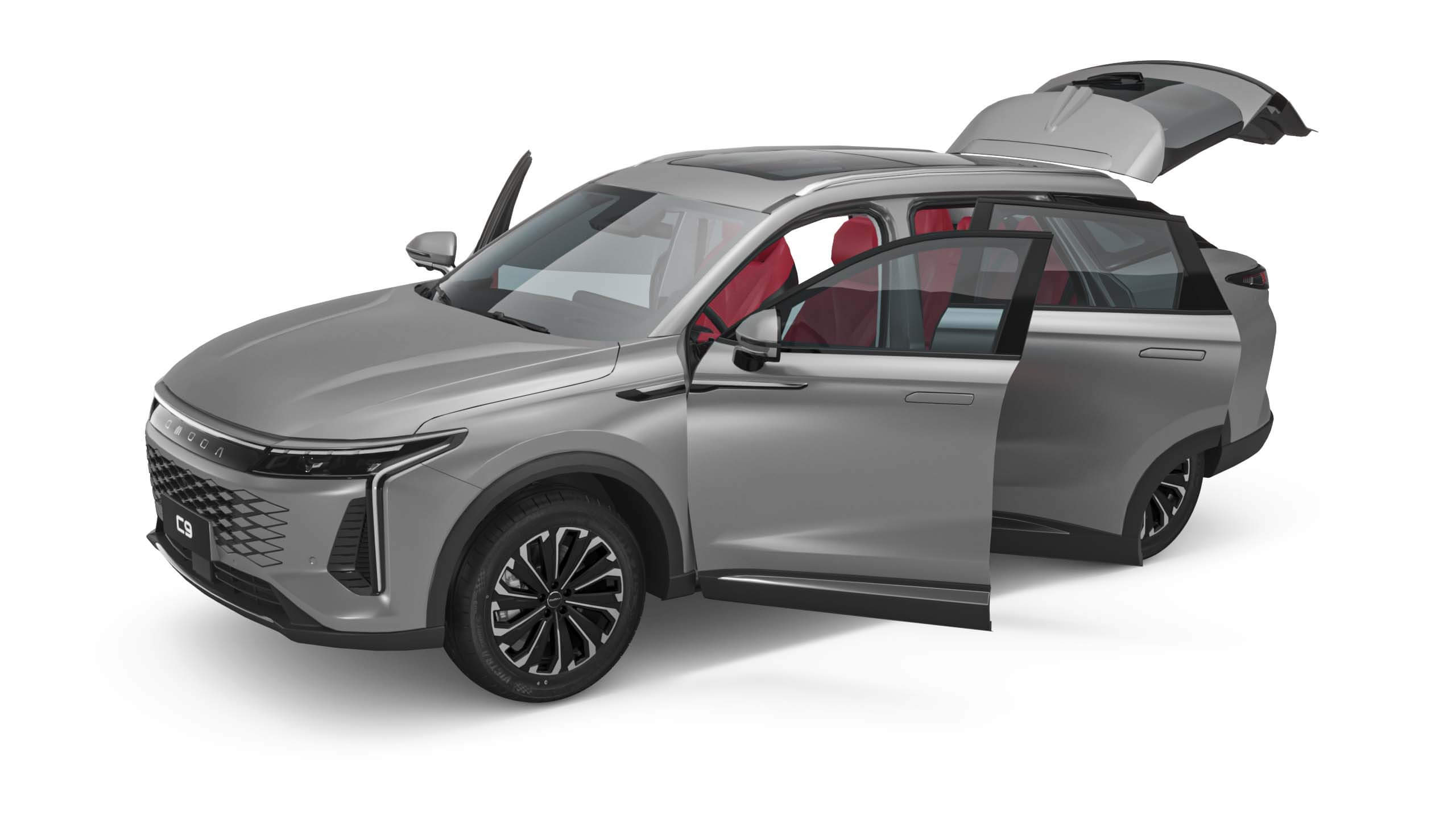 2025 Chery Omoda C9 With Interior - 3D Model by MantangCG