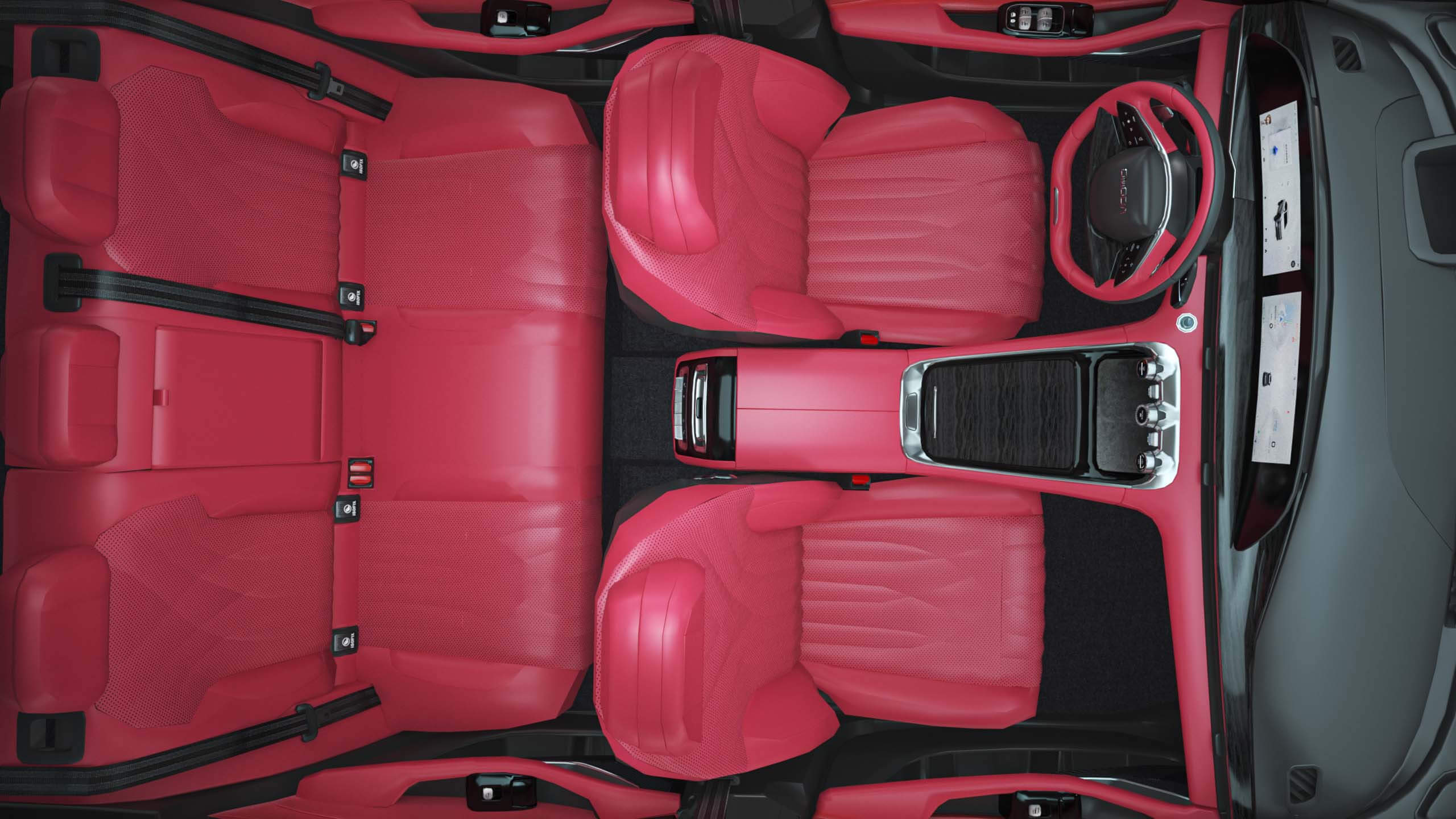 2025 Chery Omoda C9 With Interior - 3D Model by MantangCG