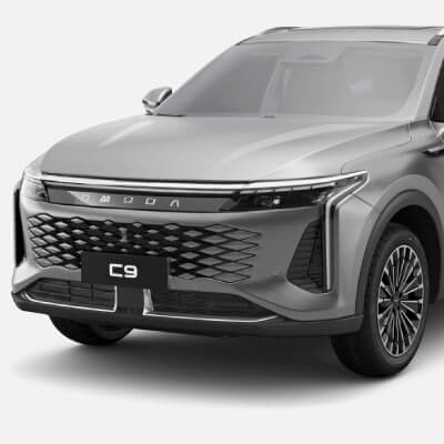 2025 Chery Omoda C9 with Interior - 3D Model by MantangCG