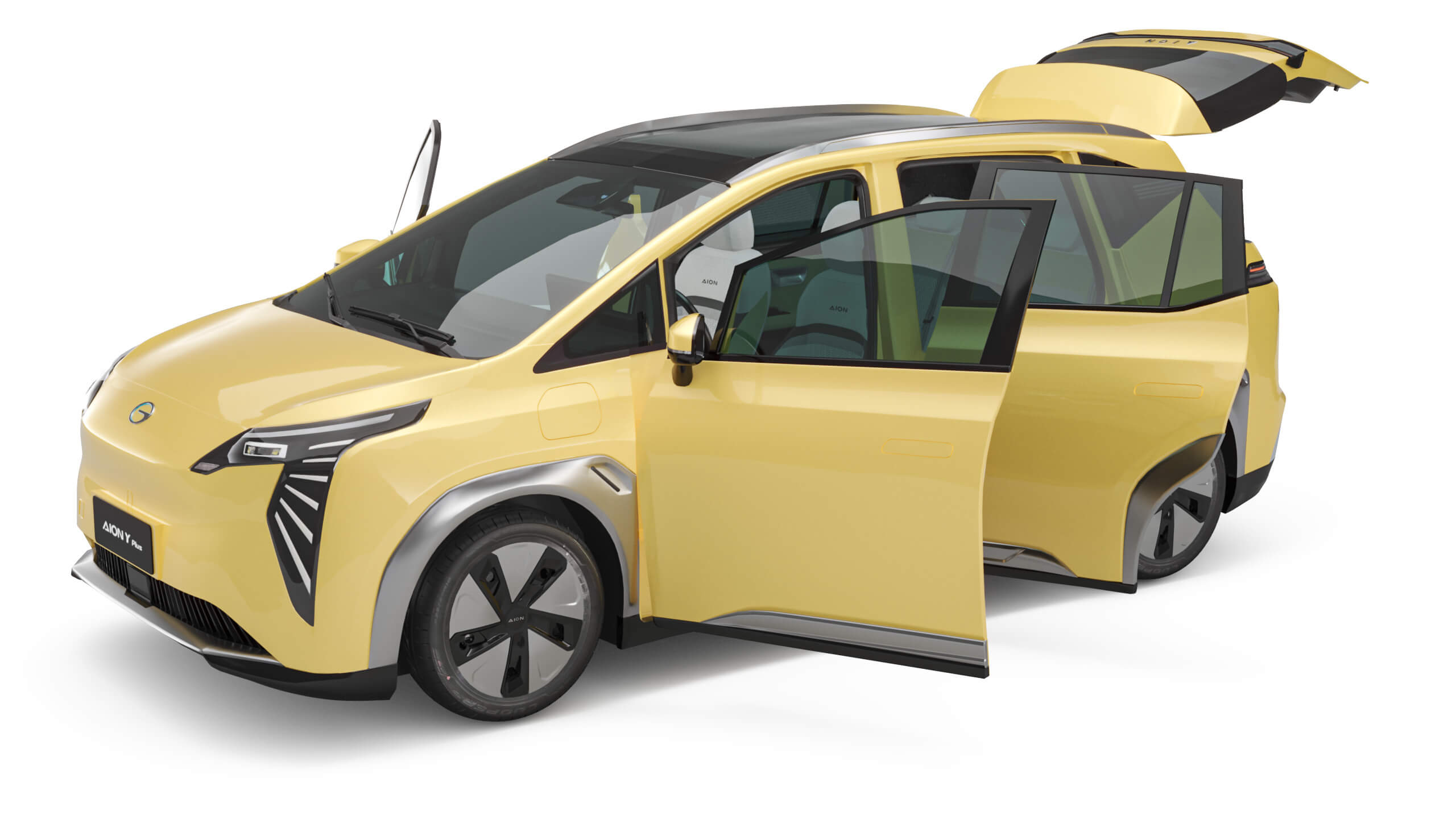 2025 GAC Aion Y Plus With Interior - 3D Model by MantangCG