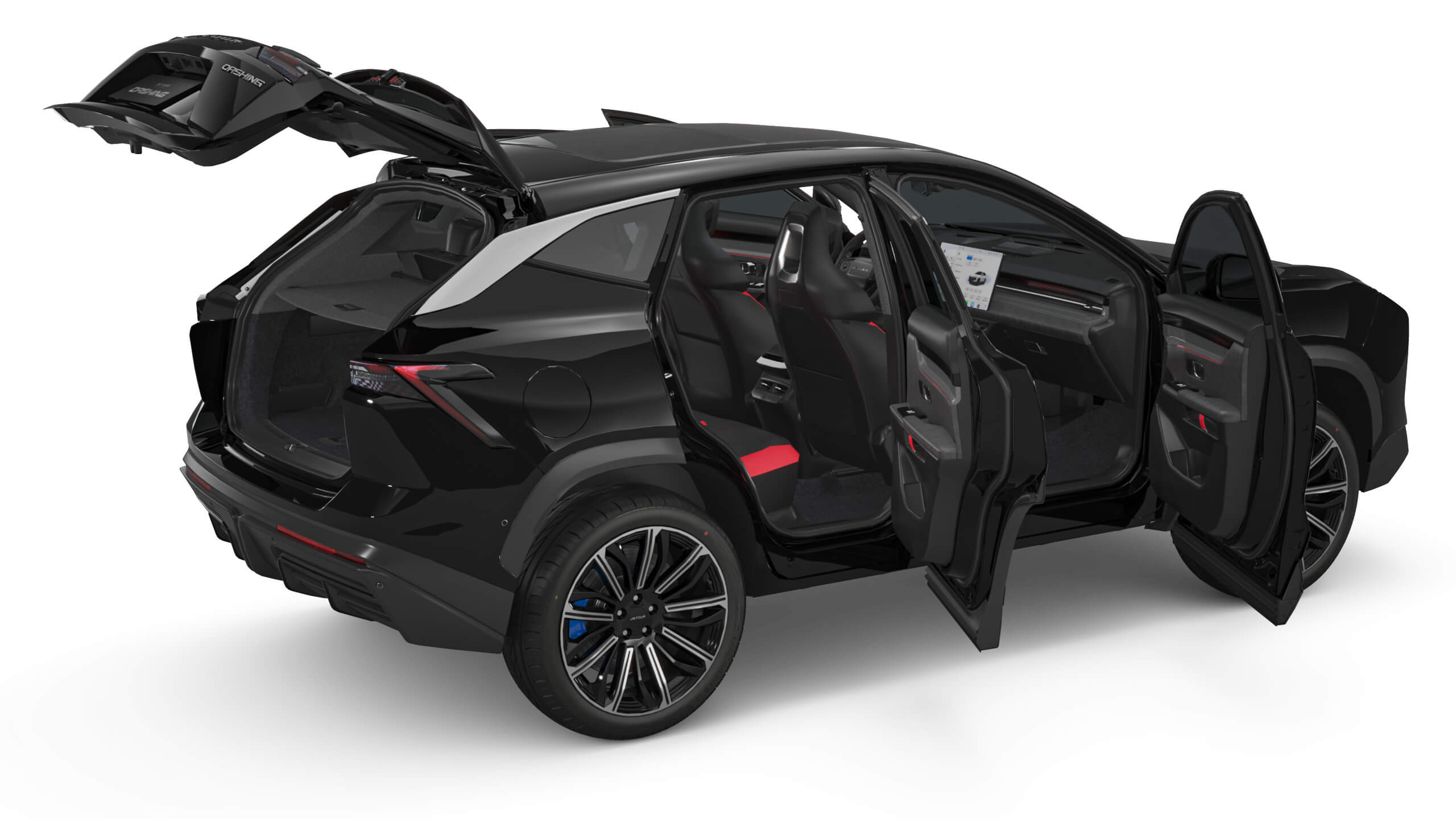 2025 Jetour Dashing With Interior - 3D Model by MantangCG