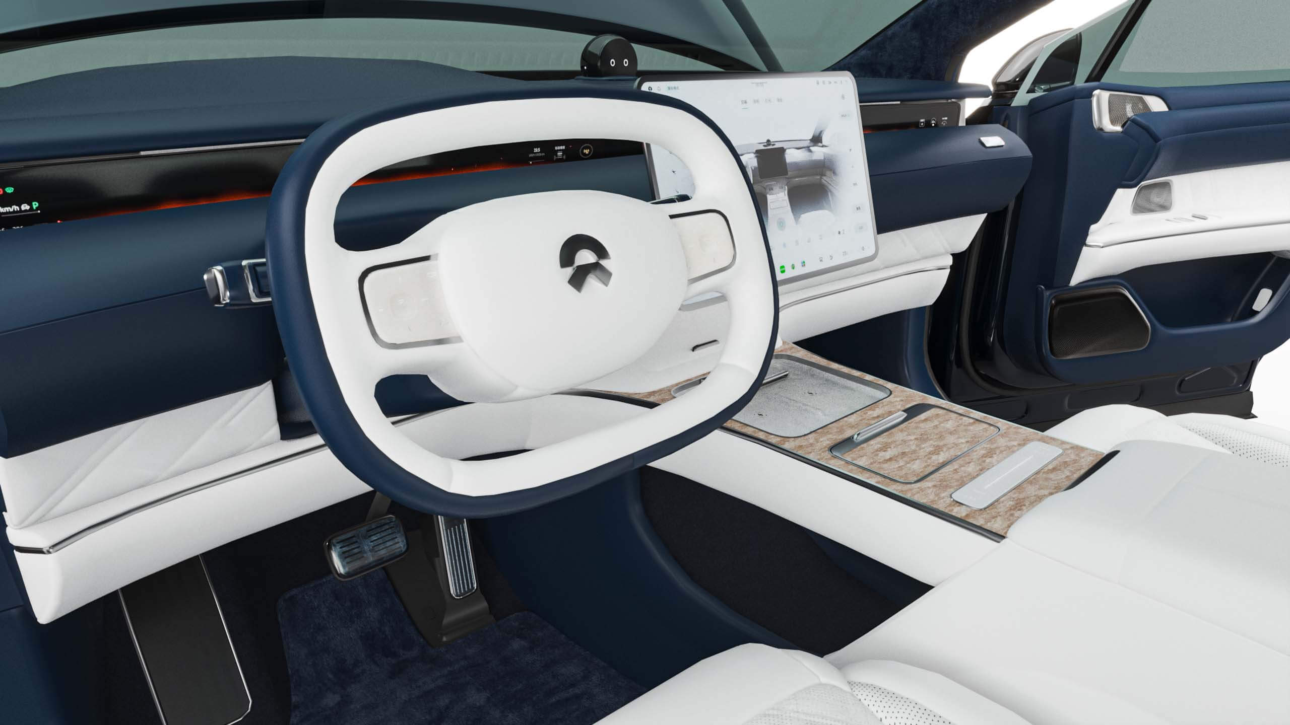 2025 Nio ET9 With Interior - 3D Model by MantangCG