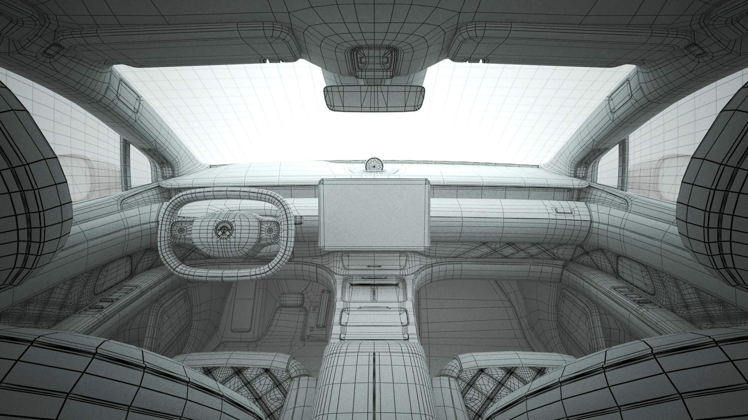 2025 Nio ET9 With Interior - 3D Model by MantangCG