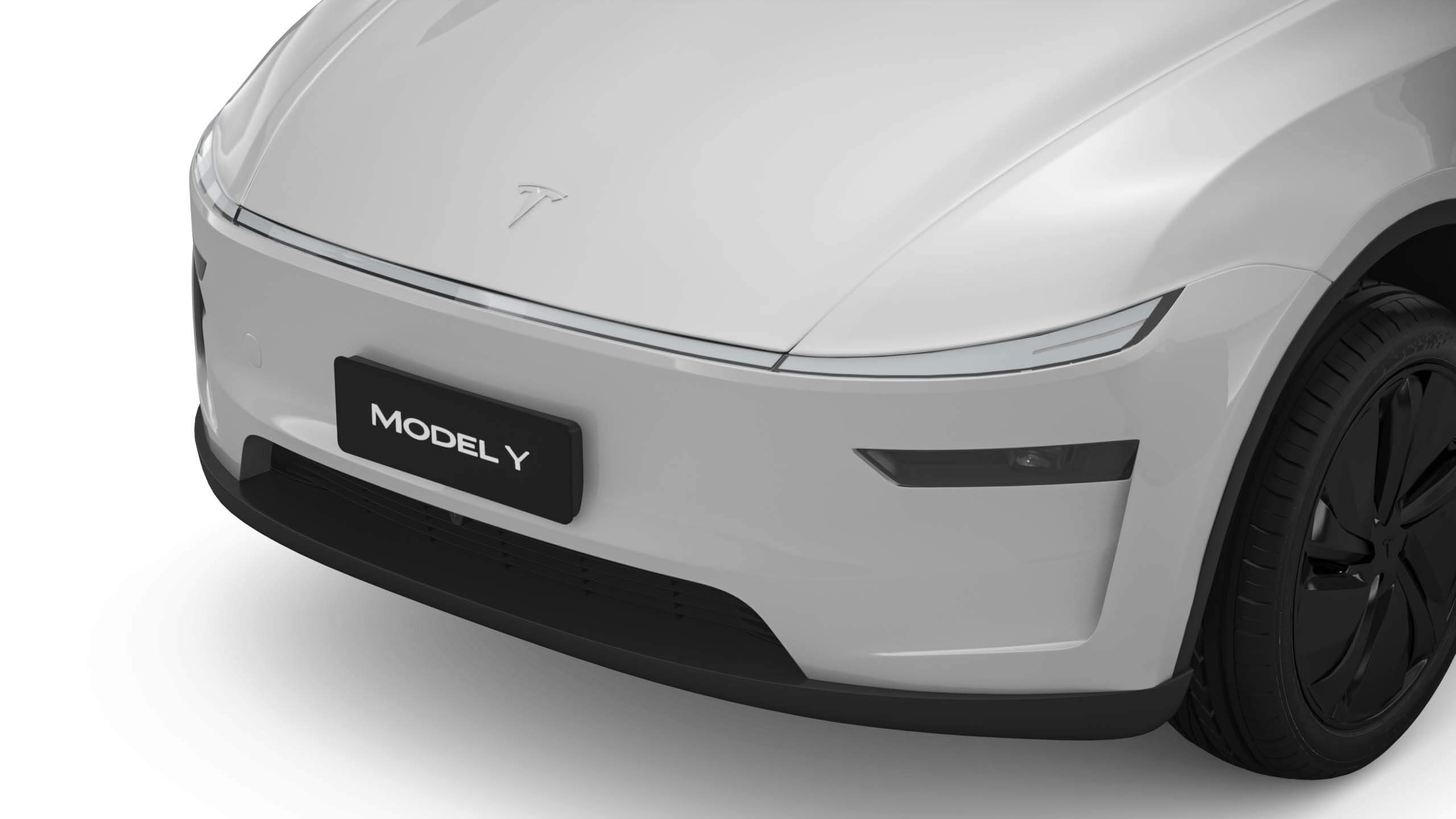 2025 Tesla New Model Y With Interior Include Two Style Rims by MantangCG