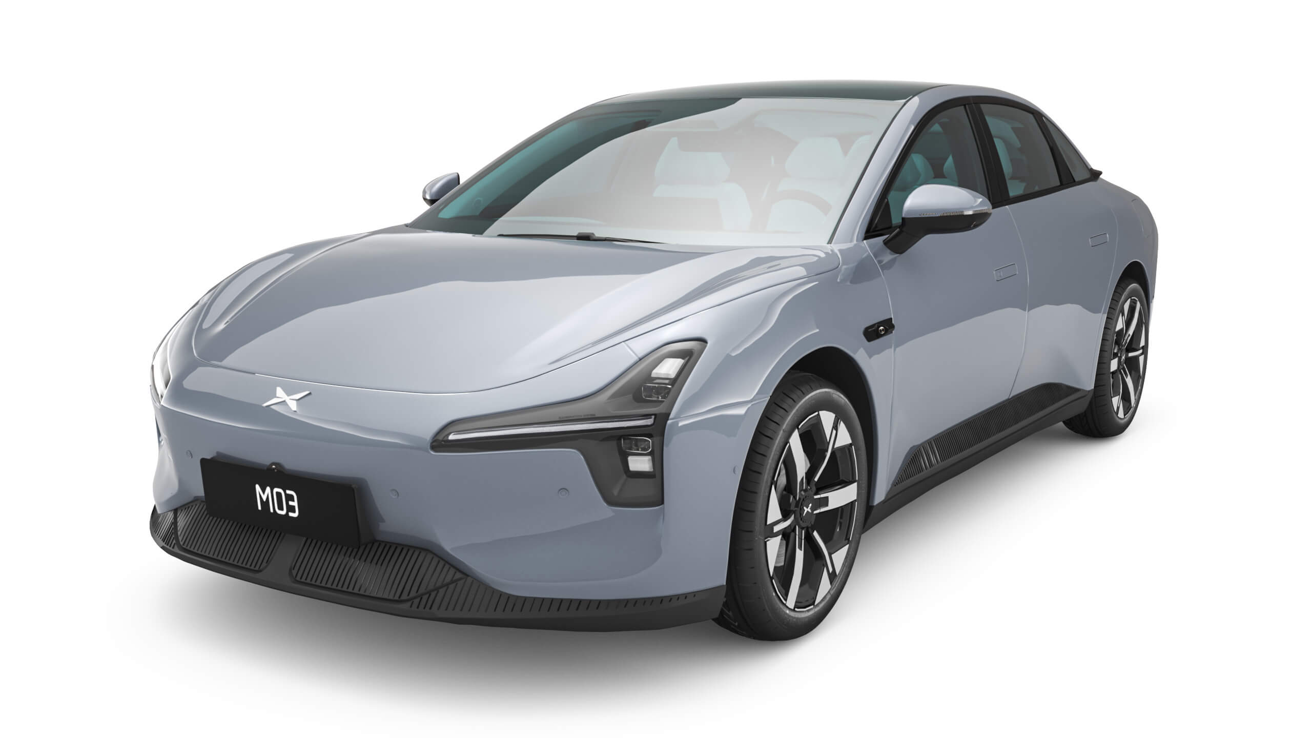 2025 Xpeng Mona M03 With Interior - 3D Model by MantangCG