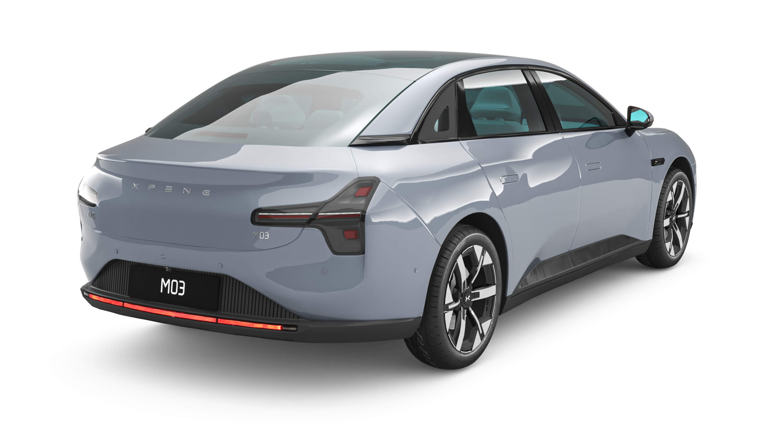 2025 Xpeng Mona M03 With Interior - 3D Model by MantangCG