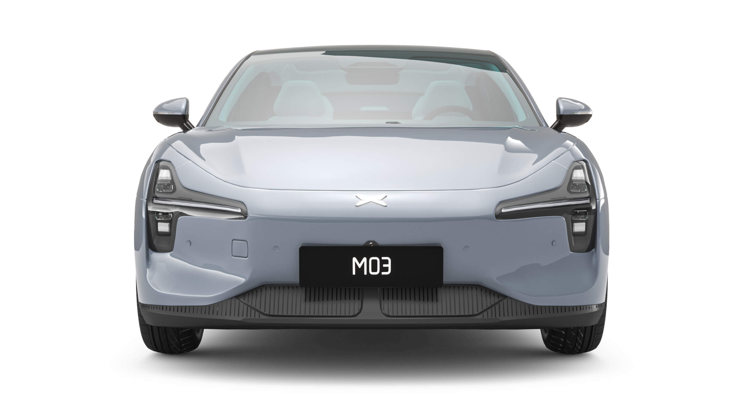 2025 Xpeng Mona M03 With Interior - 3D Model by MantangCG