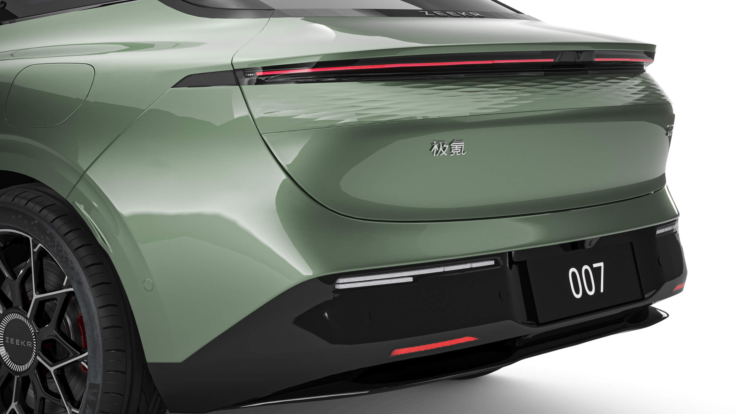 2025 Zeekr 007 With Interior - 3D Model by MantangCG