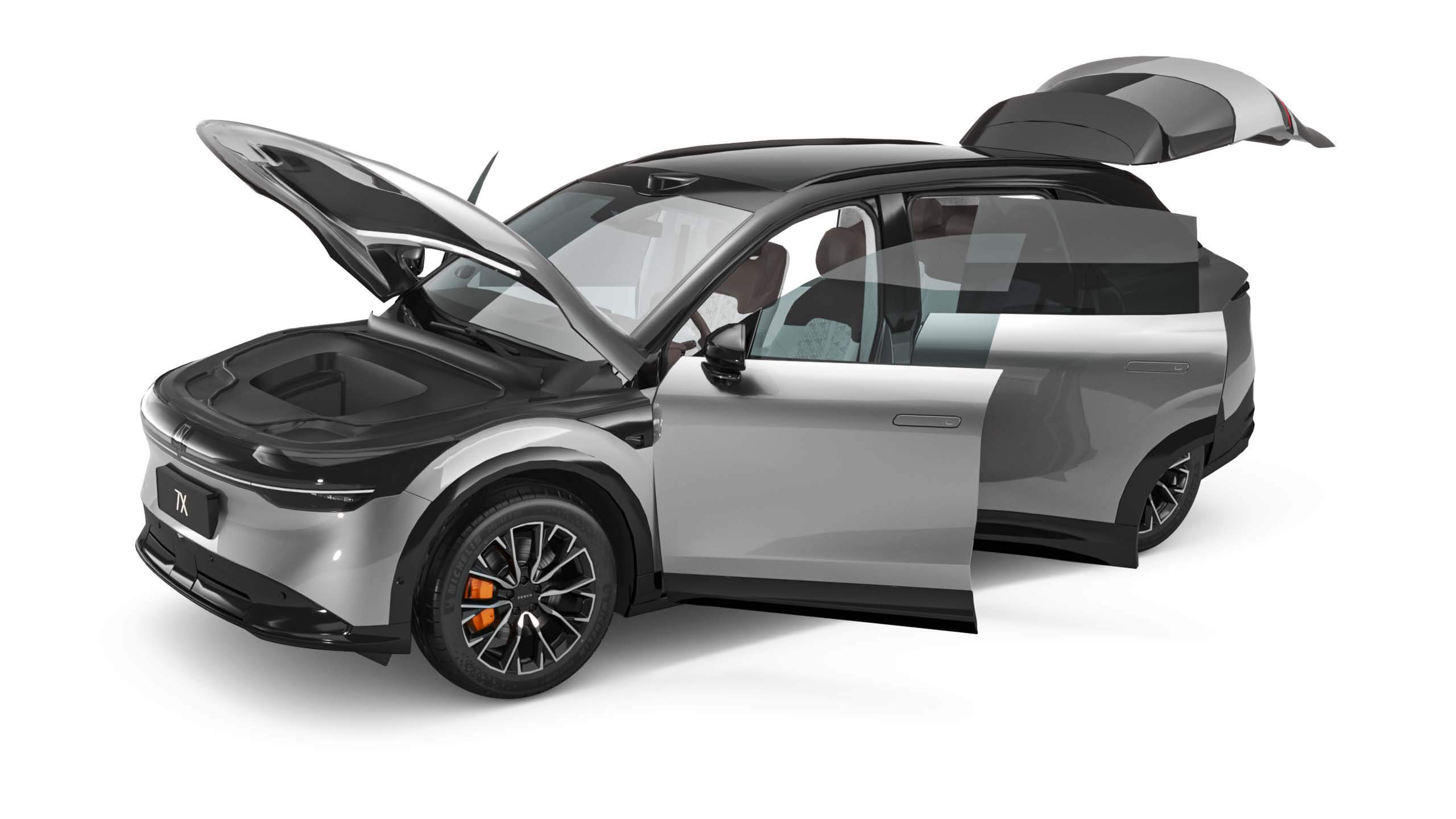 2025 Zeekr 7X With Interior - 3D Model by MantangCG