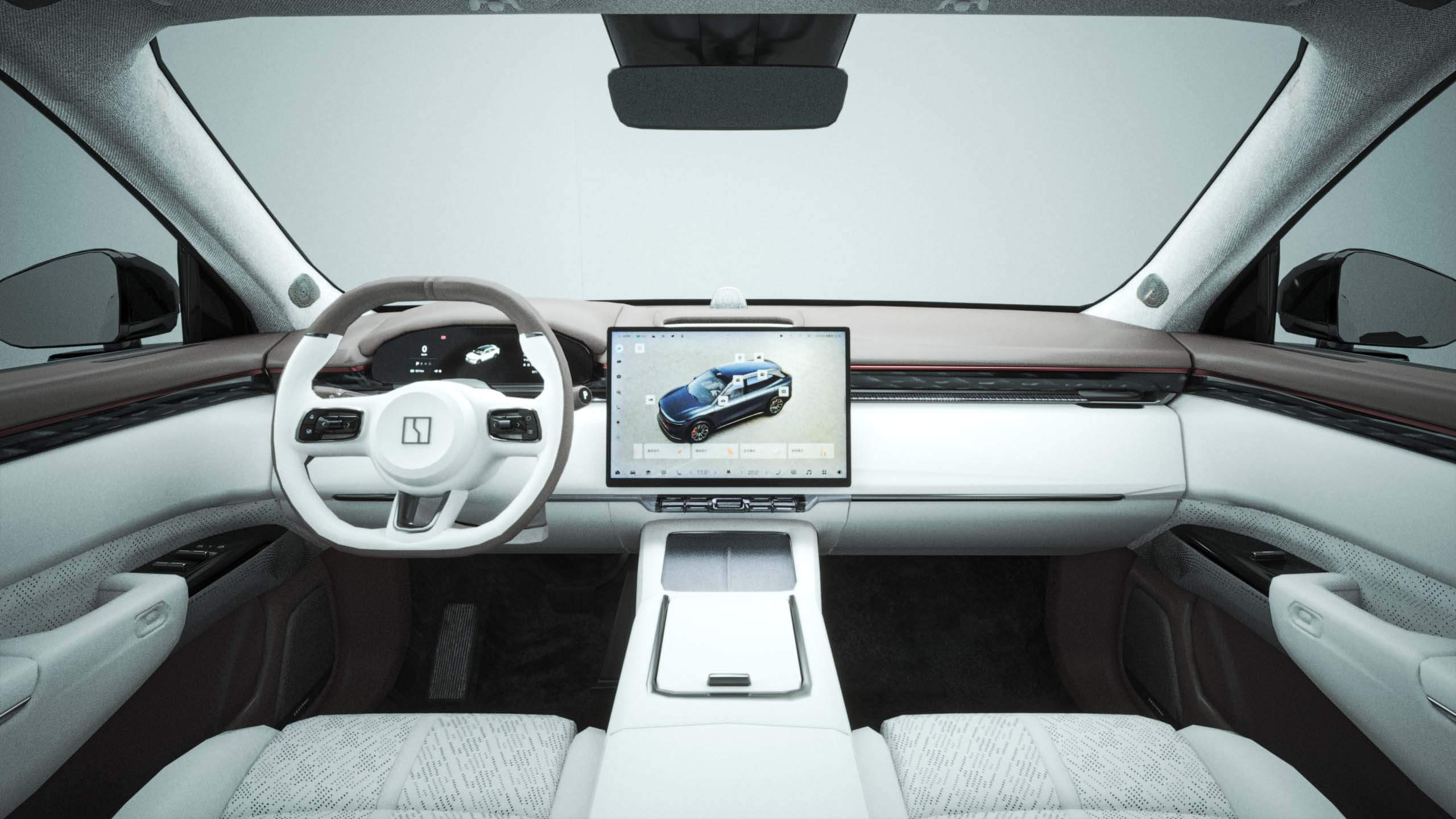 2025 Zeekr 7X With Interior - 3D Model by MantangCG