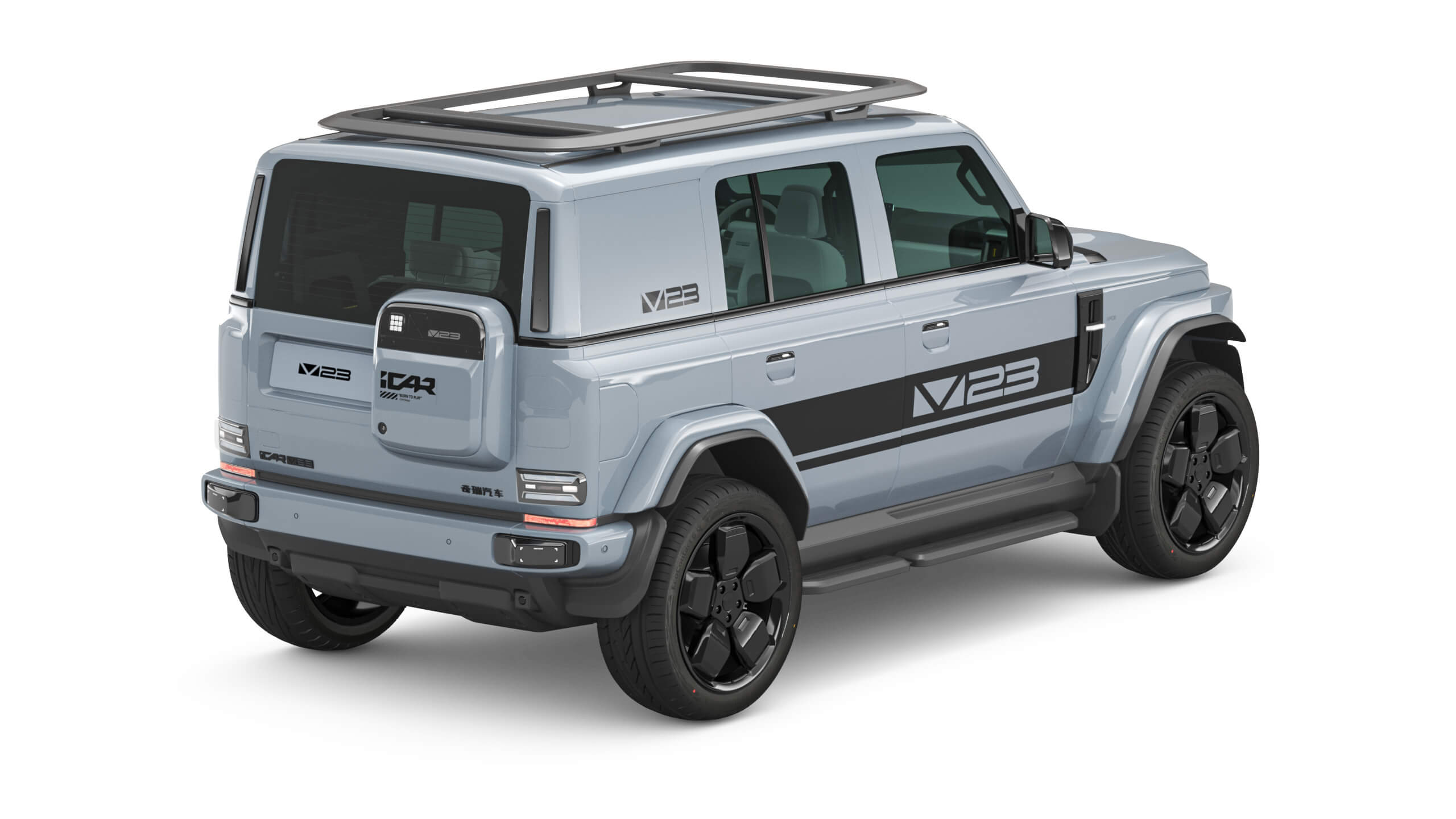 Chery Icar V23 With Interior - 3D Model by MantangCG