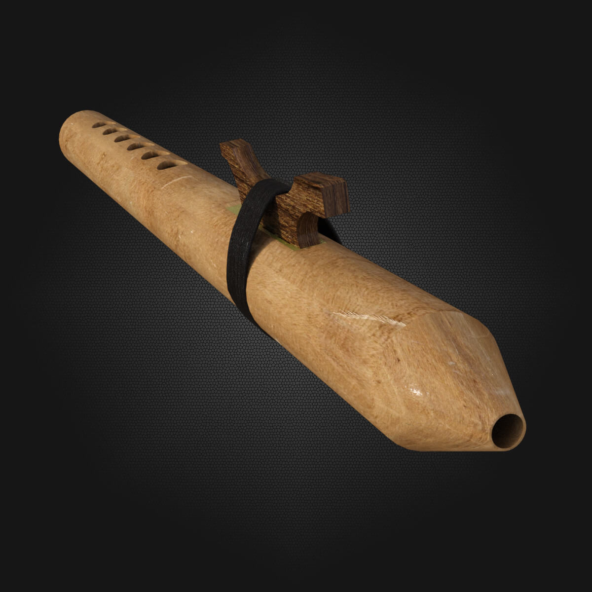 Native American Flute - Daz Content by Mapin