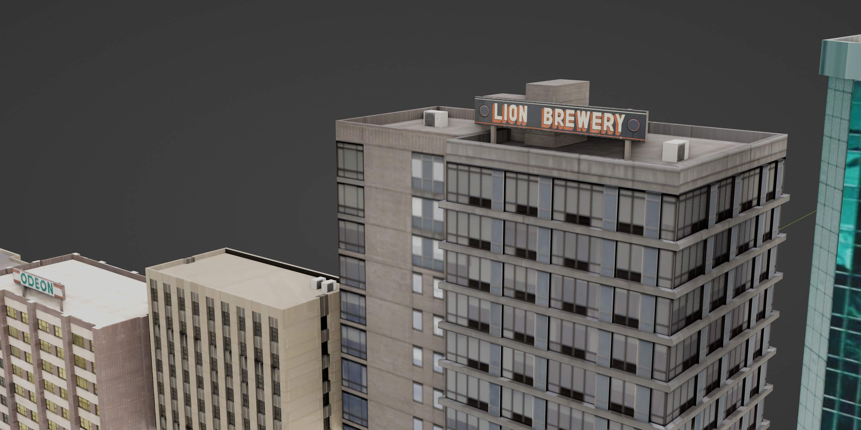 City Pack Low Poly Building Collection - 3D Model by Marcangangelo Di ...