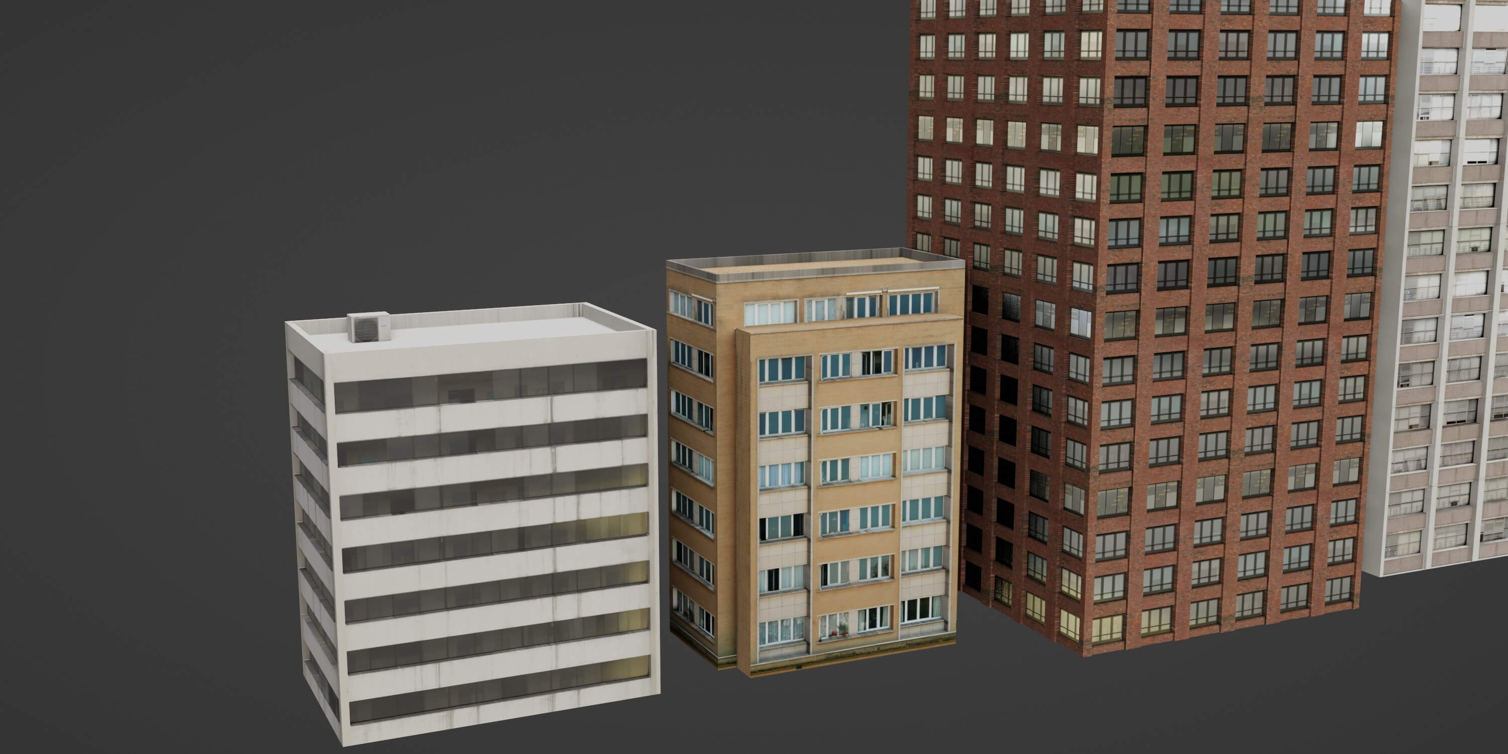 City Pack Low Poly Building Collection - 3D Model by Marcangangelo Di ...