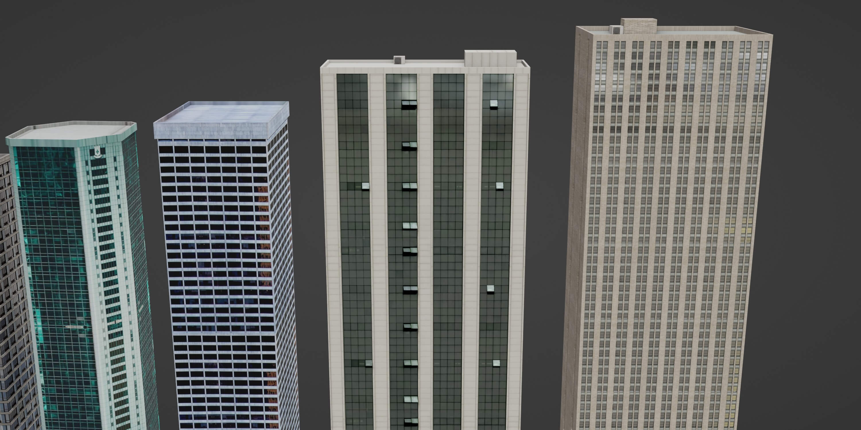 City Pack Low Poly Building Collection - 3D Model by Marcangangelo Di ...
