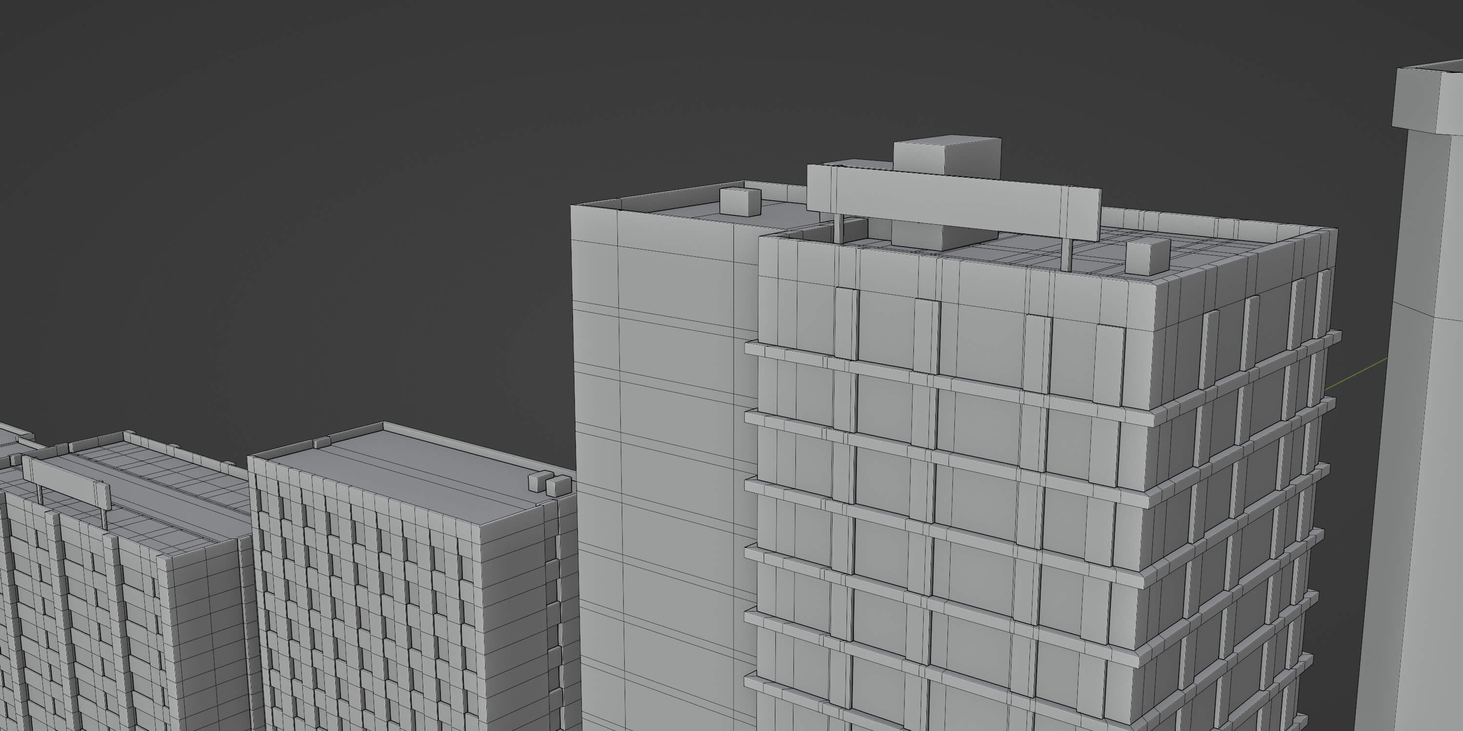 City Pack Low Poly Building Collection - 3D Model by Marcangangelo Di ...