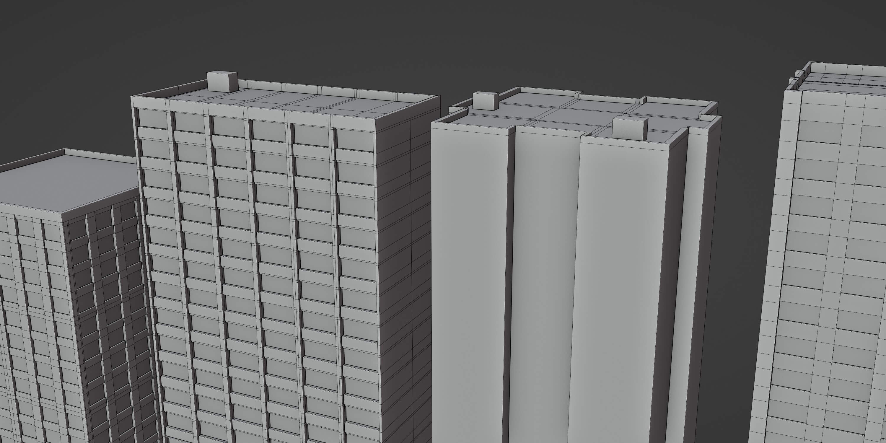 City Pack Low Poly Building Collection - 3D Model by Marcangangelo Di ...