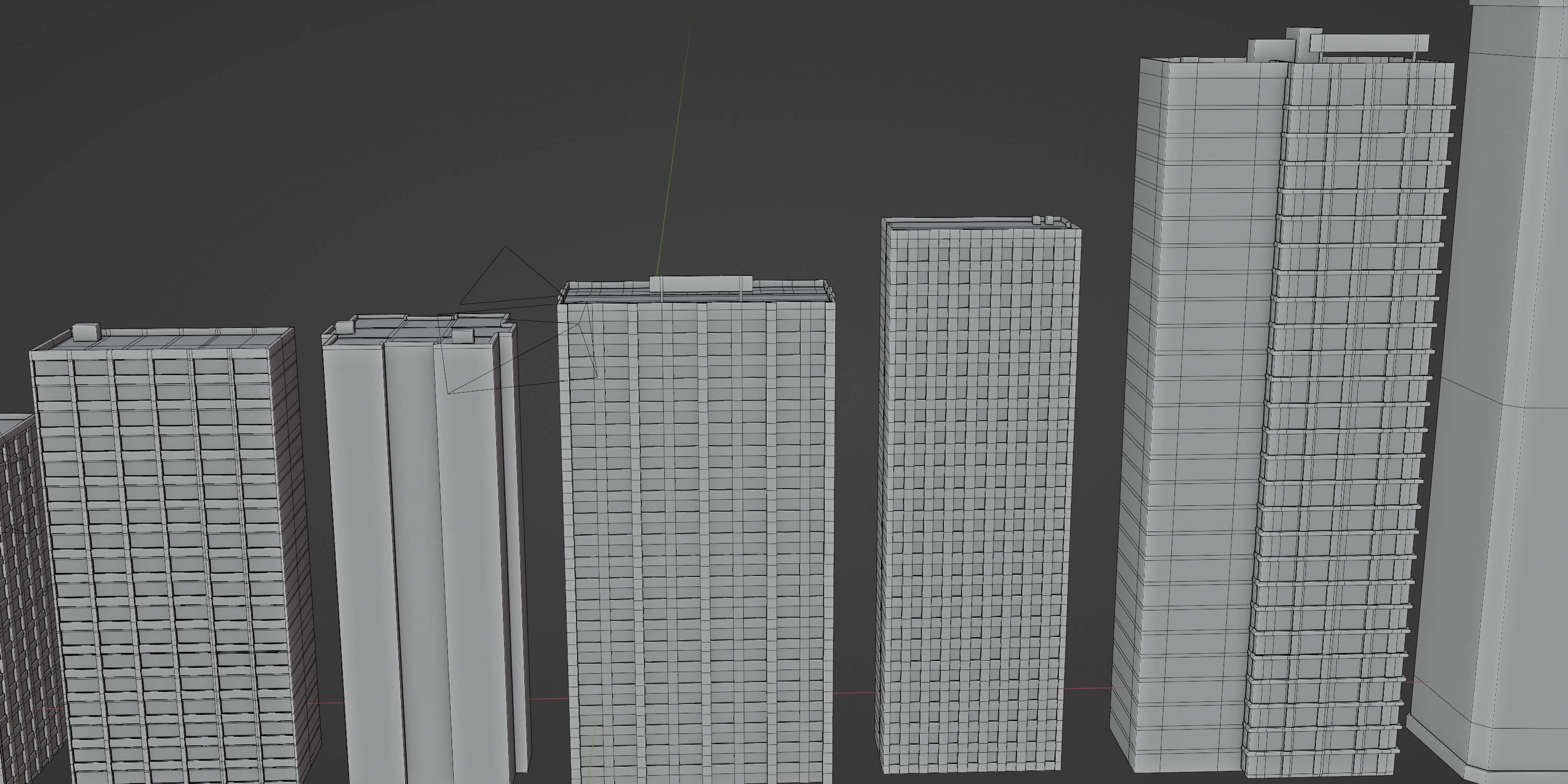 City Pack Low Poly Building Collection - 3D Model by Marcangangelo Di ...