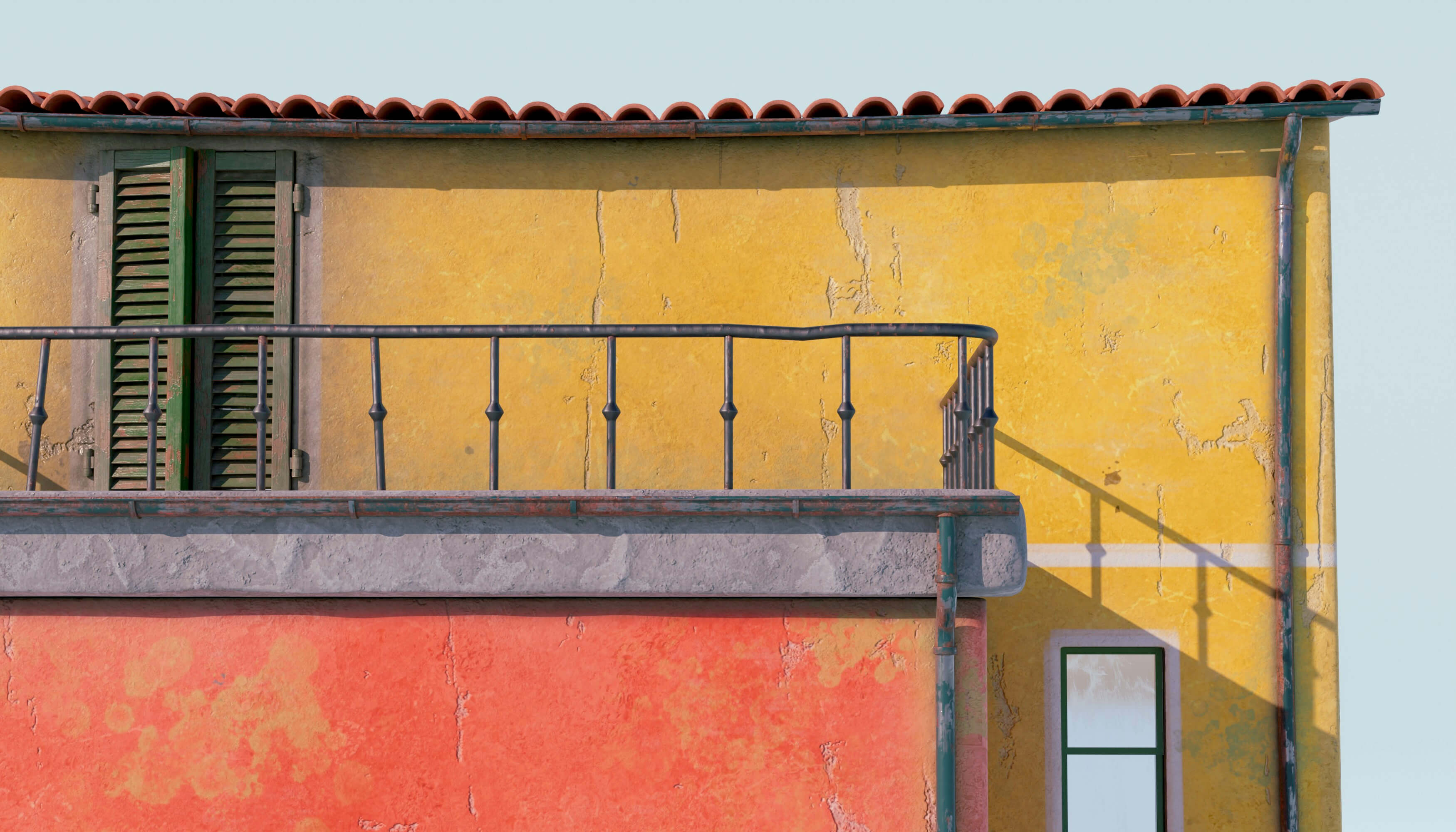 Italian Building Architecture Set - 3D Model by Marcangangelo Di ...
