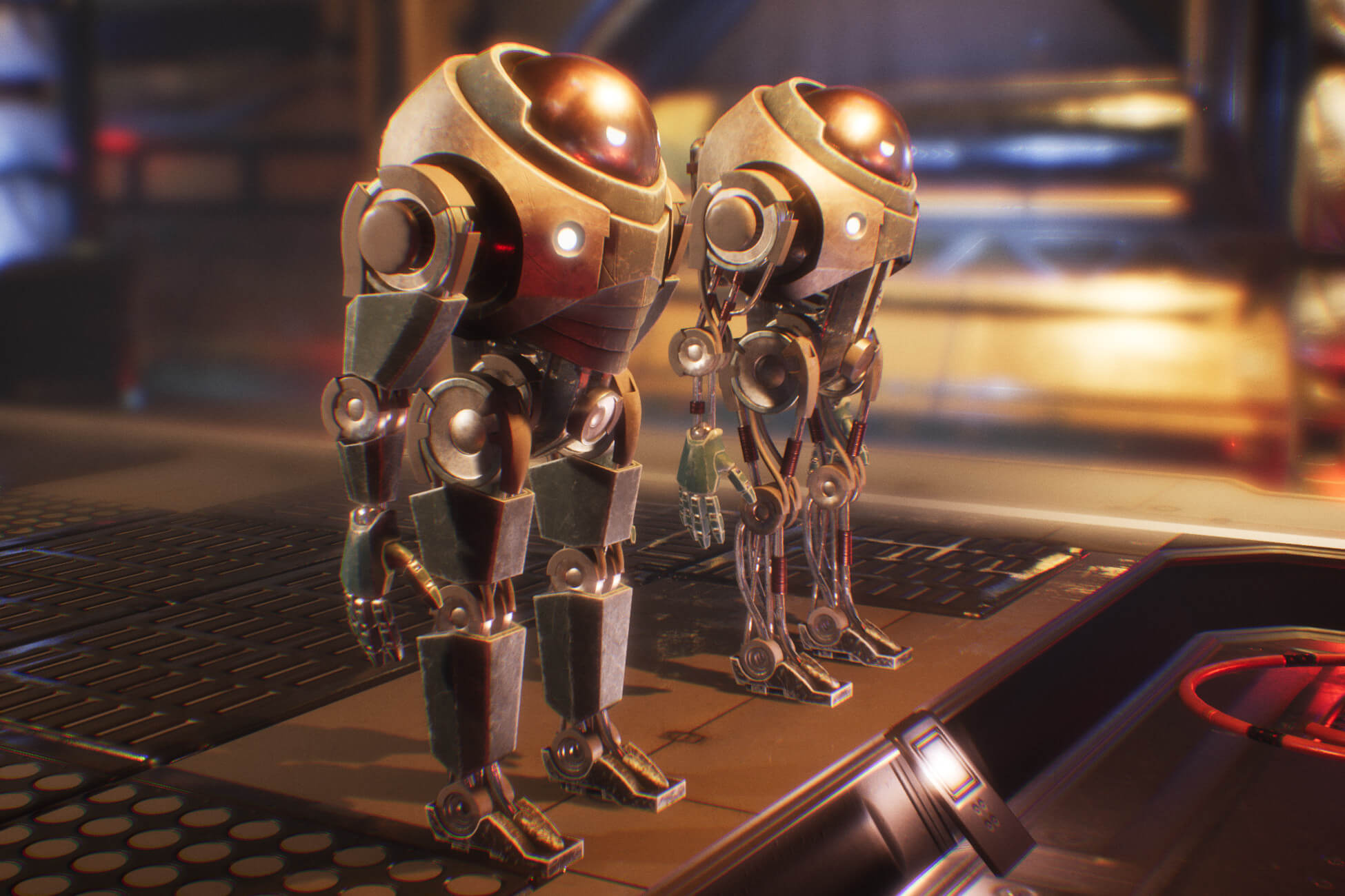 Alien Robot - 3D Model by Marcelo Barrio