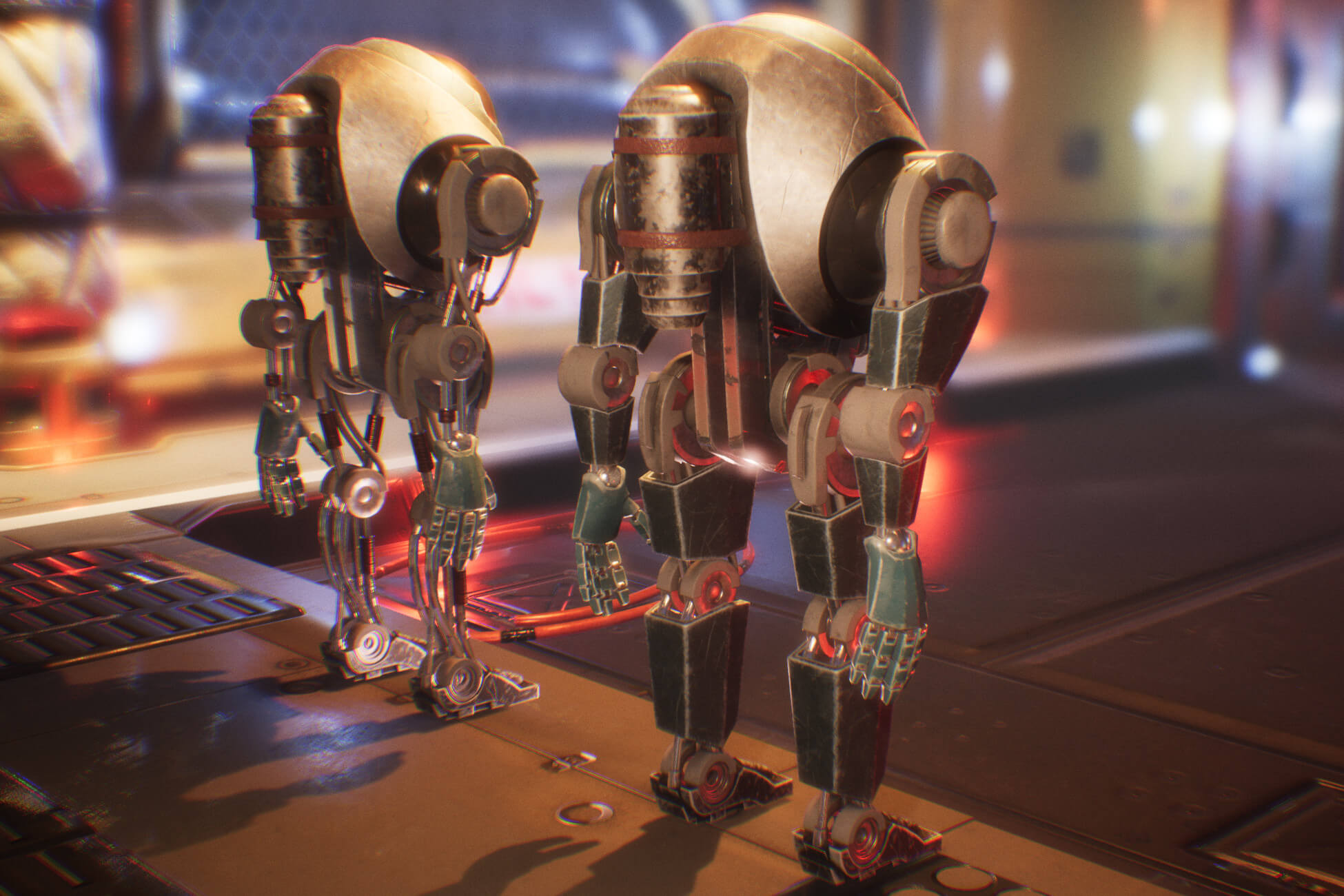 Alien Robot - 3D Model by Marcelo Barrio