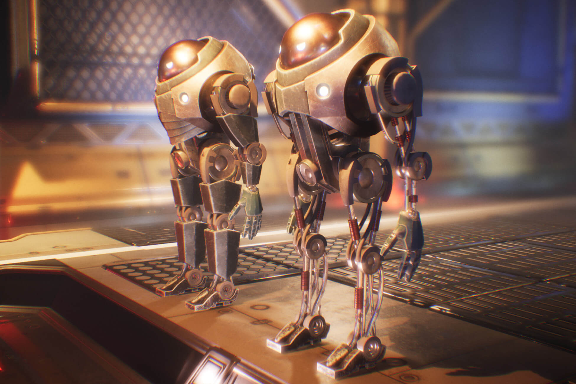 Alien Robot - 3D Model by Marcelo Barrio