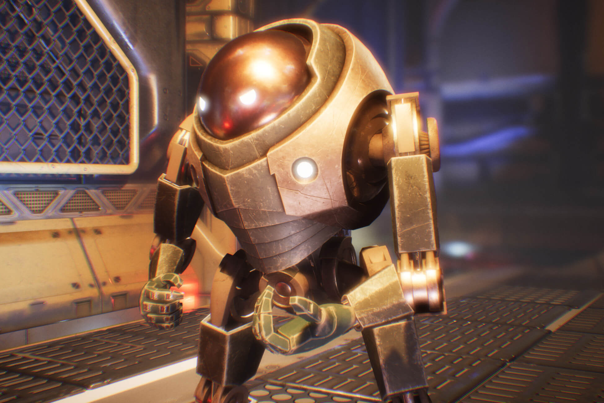 Alien Robot - 3D Model by Marcelo Barrio