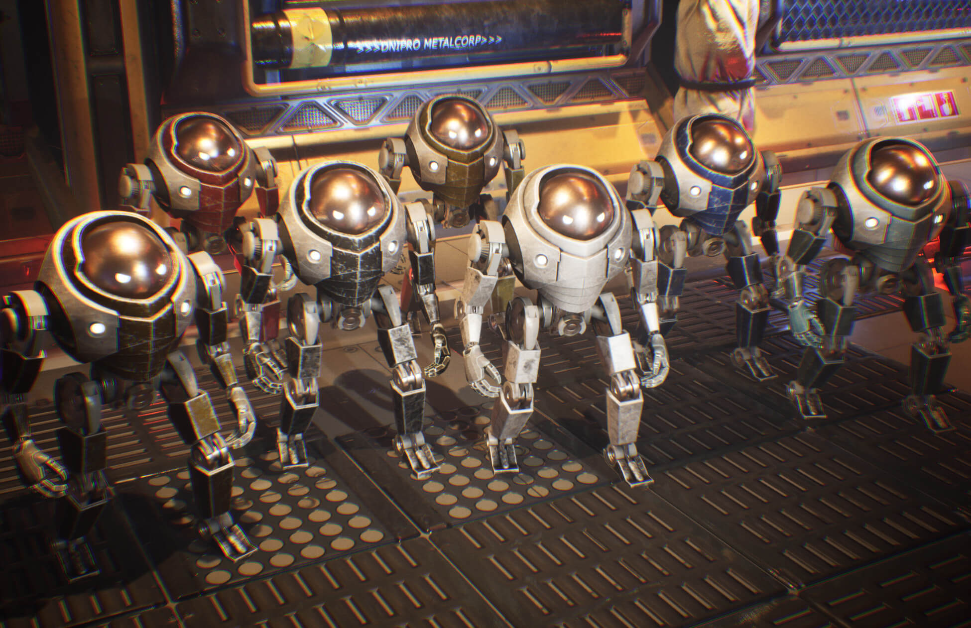 Alien Robot - 3D Model by Marcelo Barrio