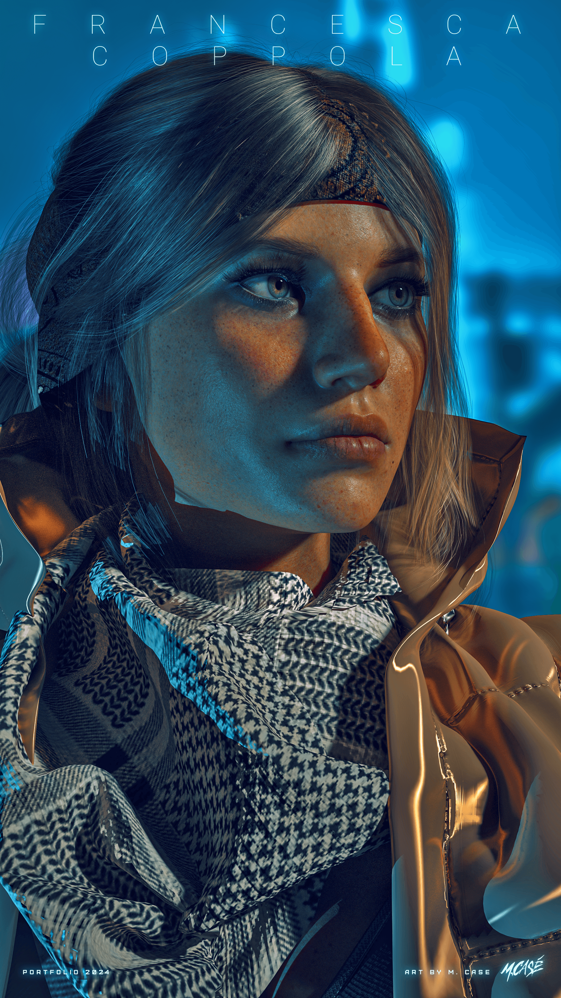 Francesca Coppola new realistic 3d character (v2) 3D Render