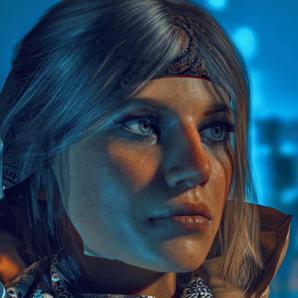 Francesca Coppola new realistic 3d character 3D Render