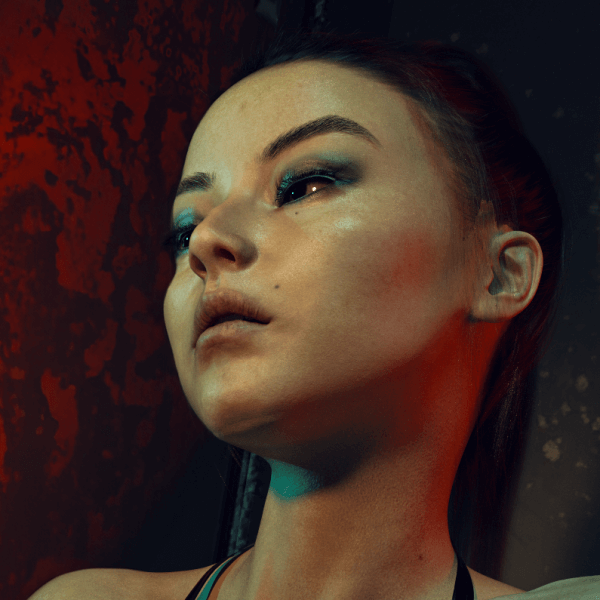 Francesca Coppola new realistic 3d character 3D Render