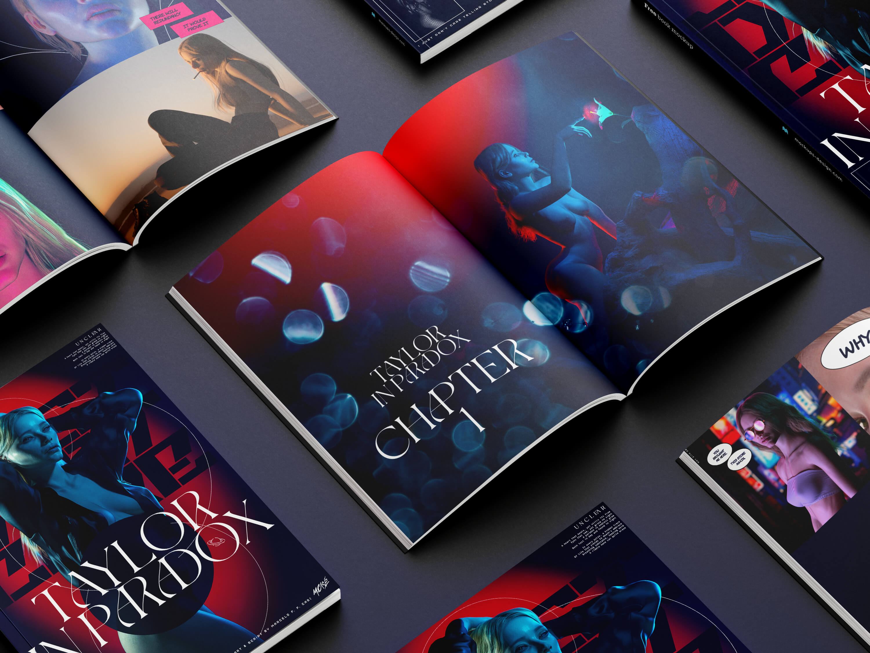 Taylor in Paradox 3D Render, Digital Art by MarceloCase