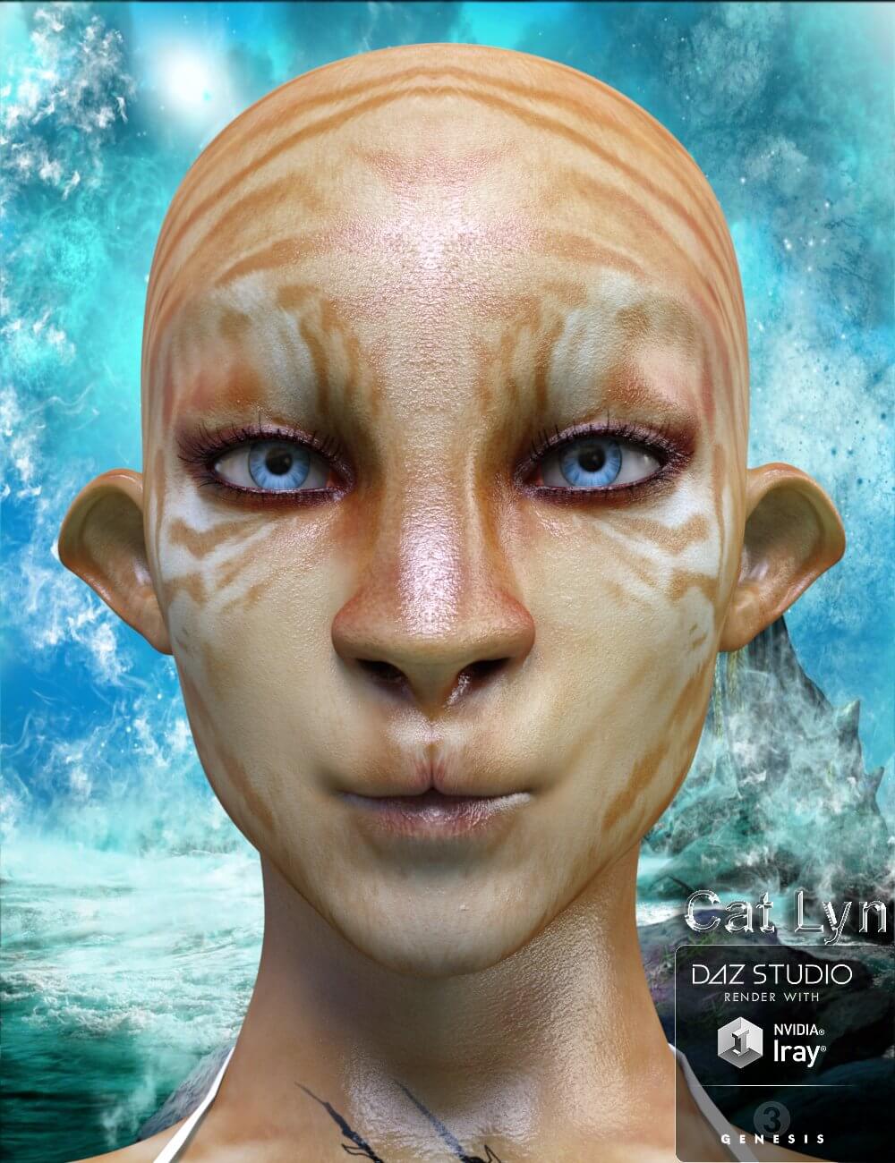 Cat Lyn for Genesis 3 Female - Daz Content by Marcius